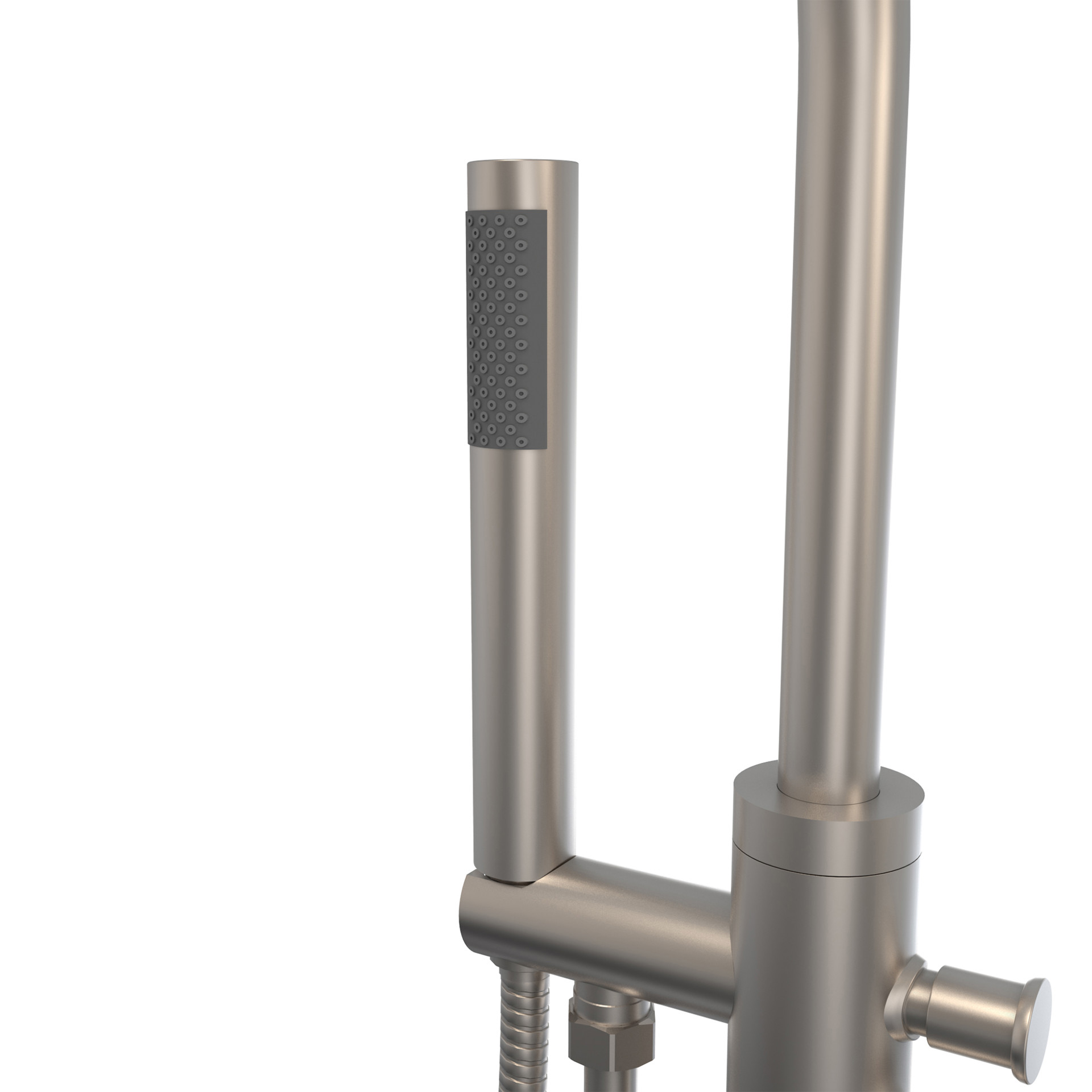 Baignoire autoportante Mahaba avec robinetterie Linosa chrome Maax Bath ...