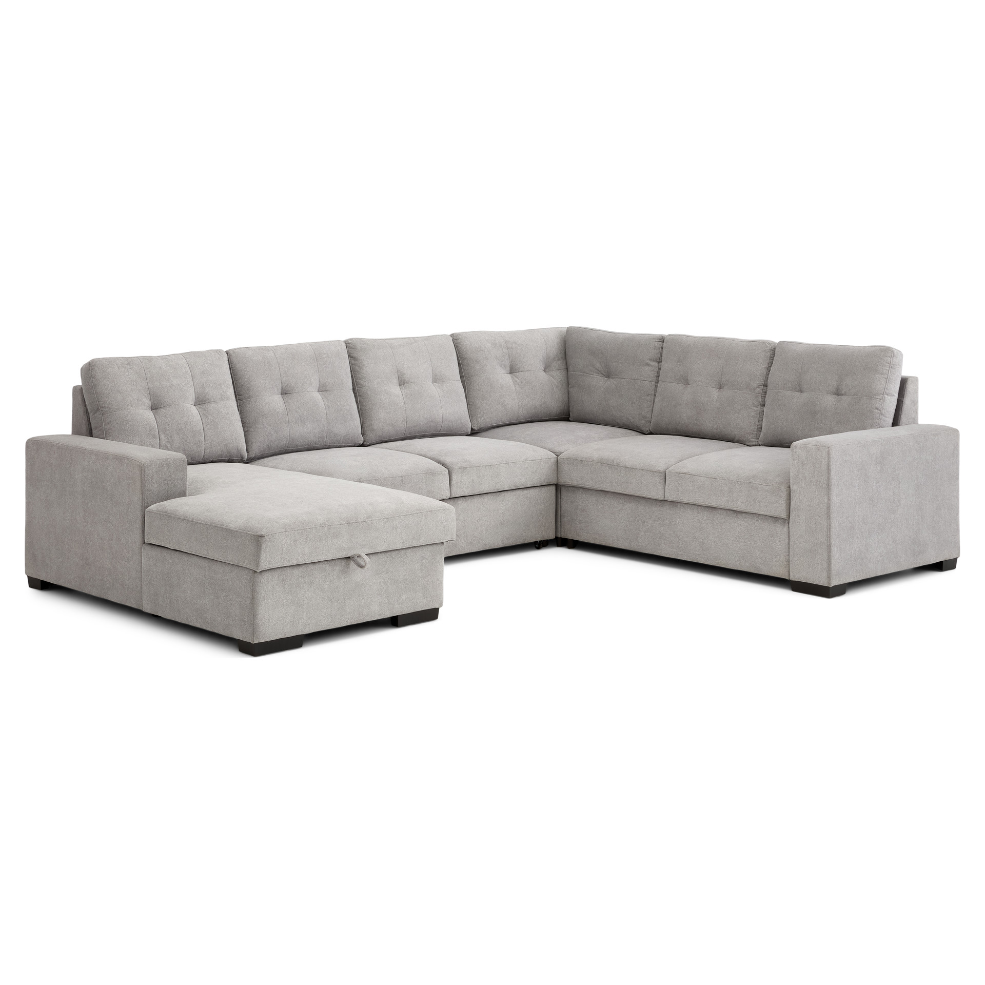 Sofa-lit sectionnel avec rangement intégré Bobby Monarch Specialities 8B75L05 | Tanguay