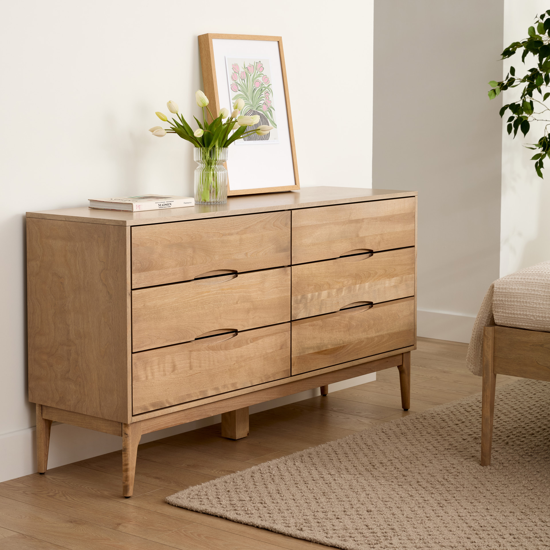 Commode double 6 tiroirs 2200 Viebois 2200-02 | Tanguay