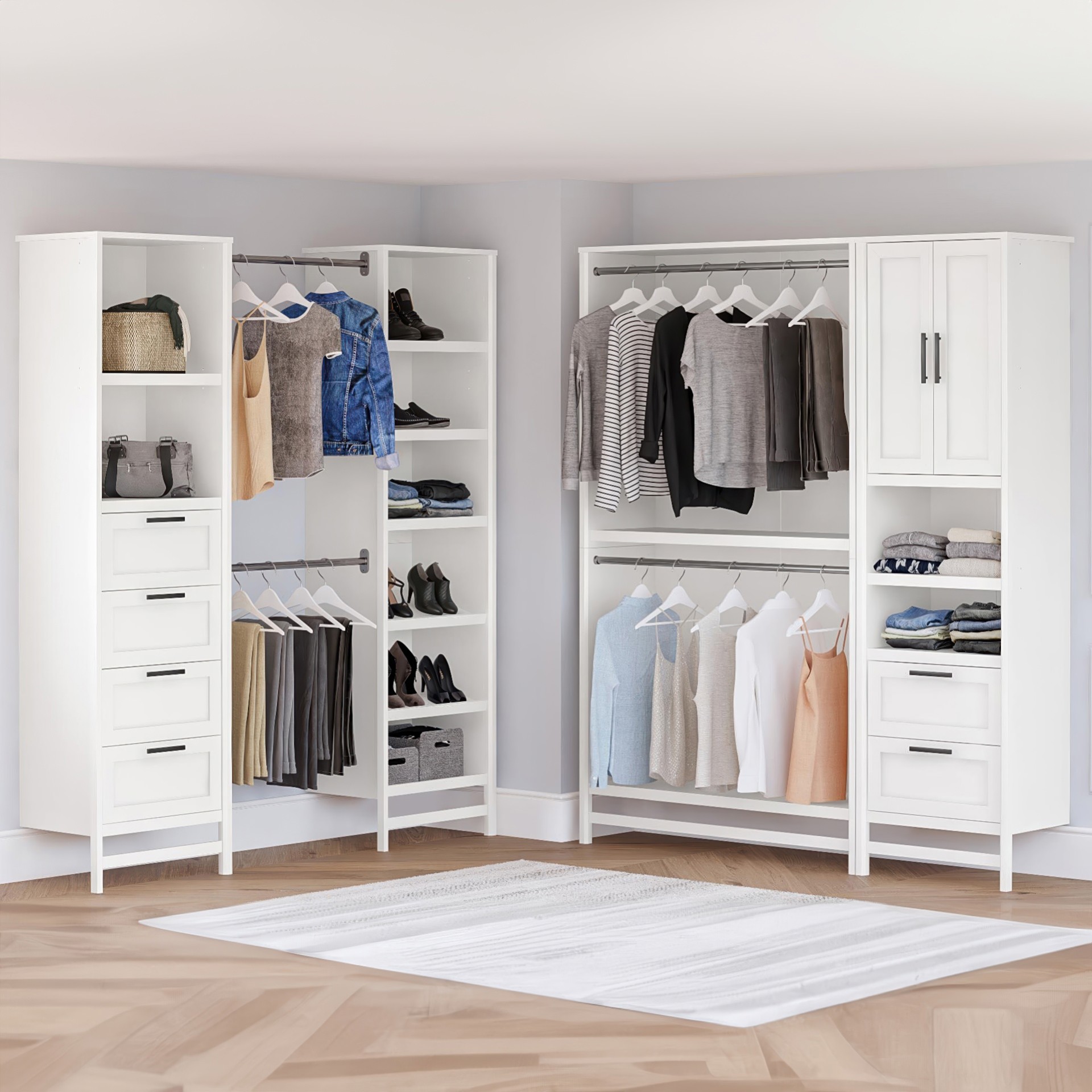 Organisateur de garde-robe Luxe Dorel Home 7952706COM | Tanguay