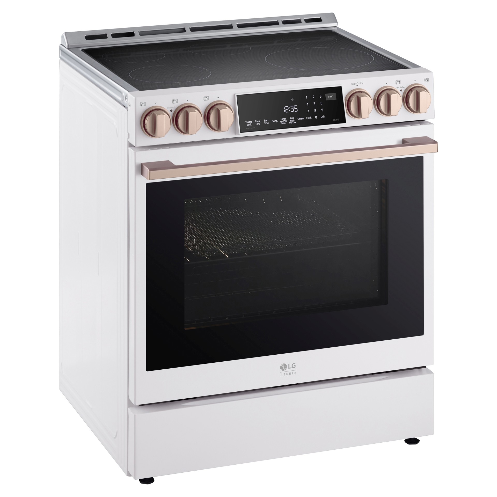 30" Slide-in Induction Range with Air Fry LG LSIS6338NE | Tanguay