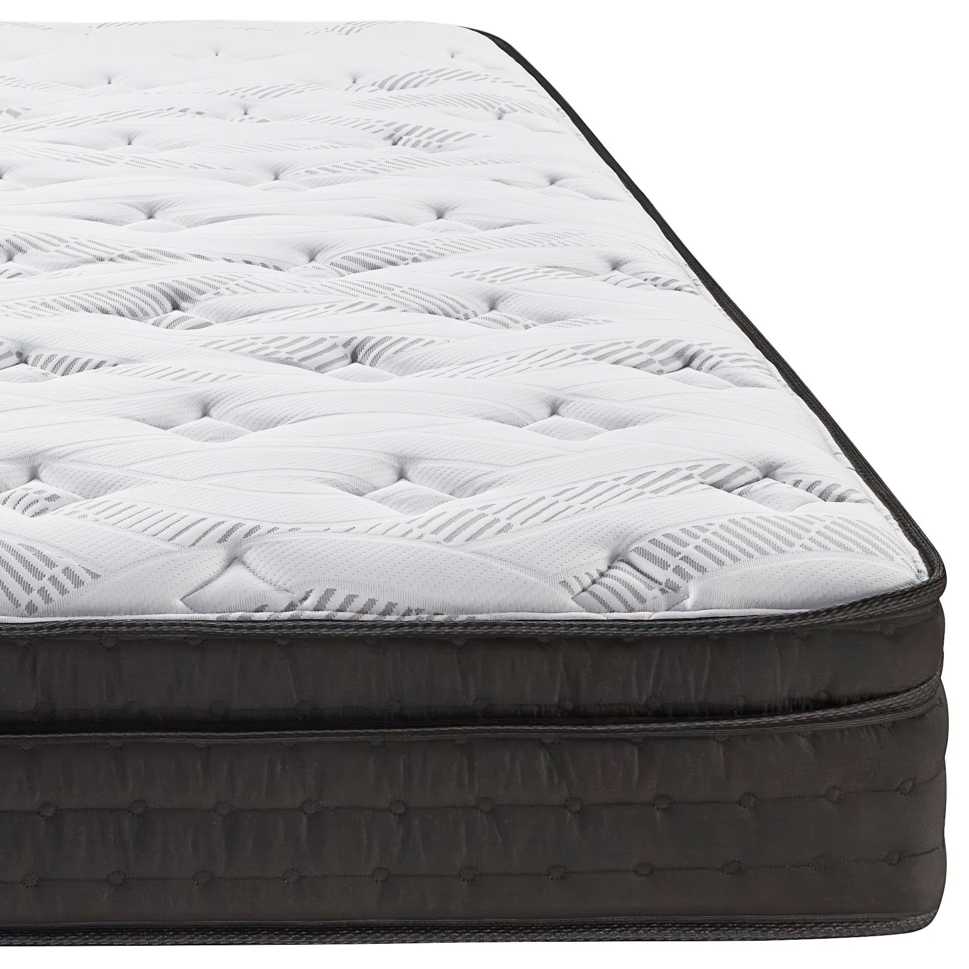 Matelas en mousse gel et ressorts Everest mi-moelleux - Double Matelas ...