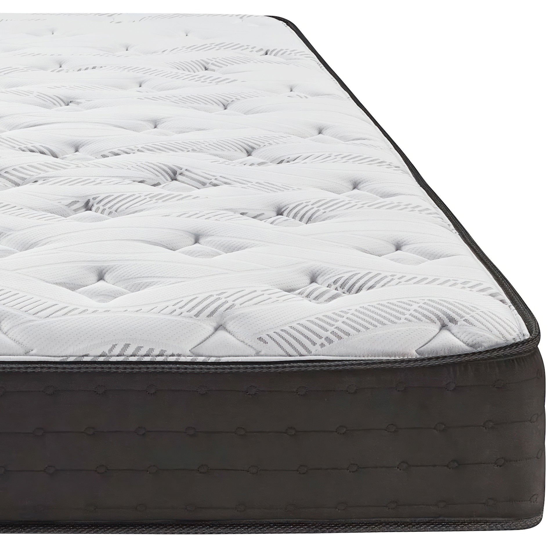 Mauna Semi-Firm Gel Foam and Spring Mattress (Twin XL) Matelas Mirabel ...