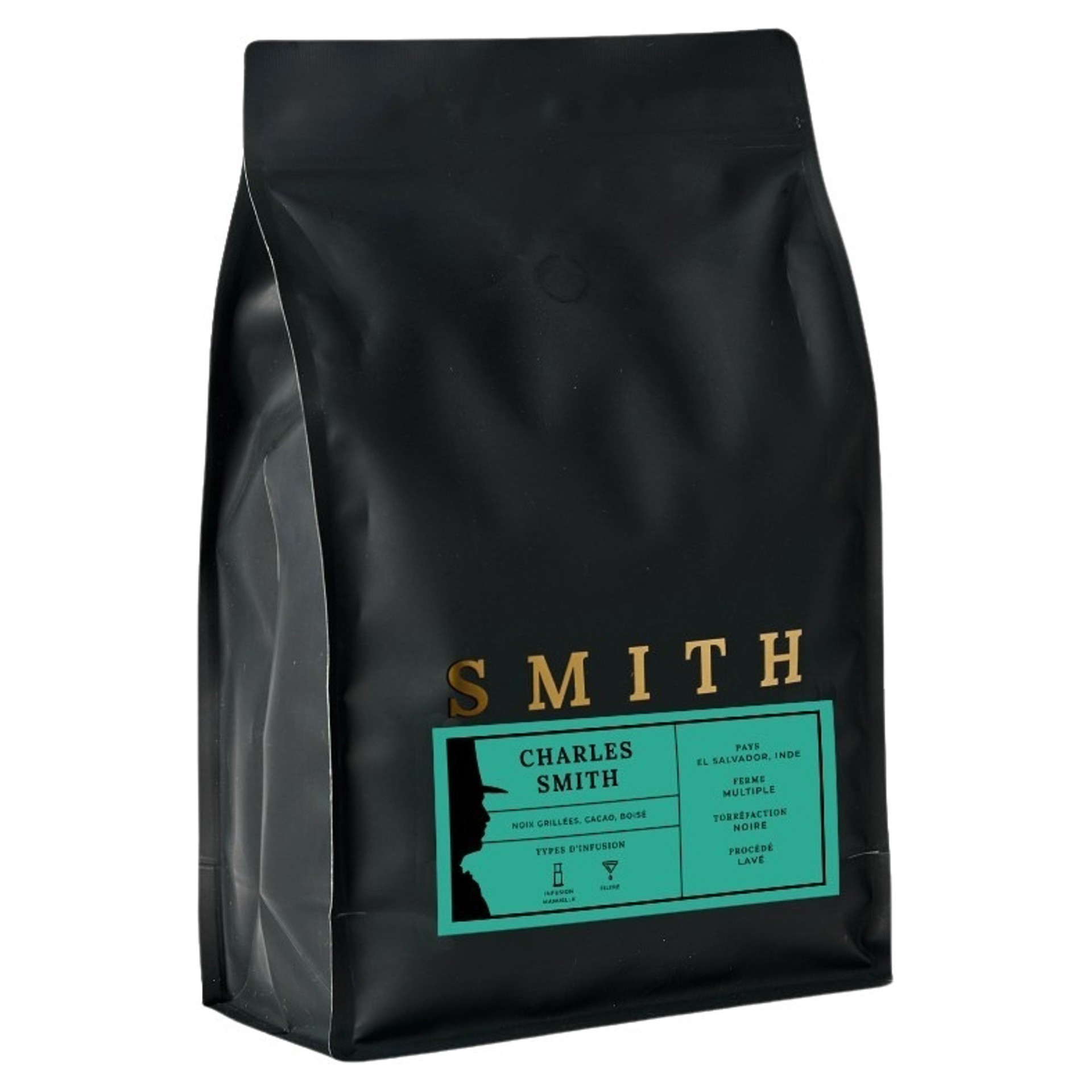 Café en grains Charles Smith 1 kg Maison Smith MÉLANGE CHARLES SMITH ...