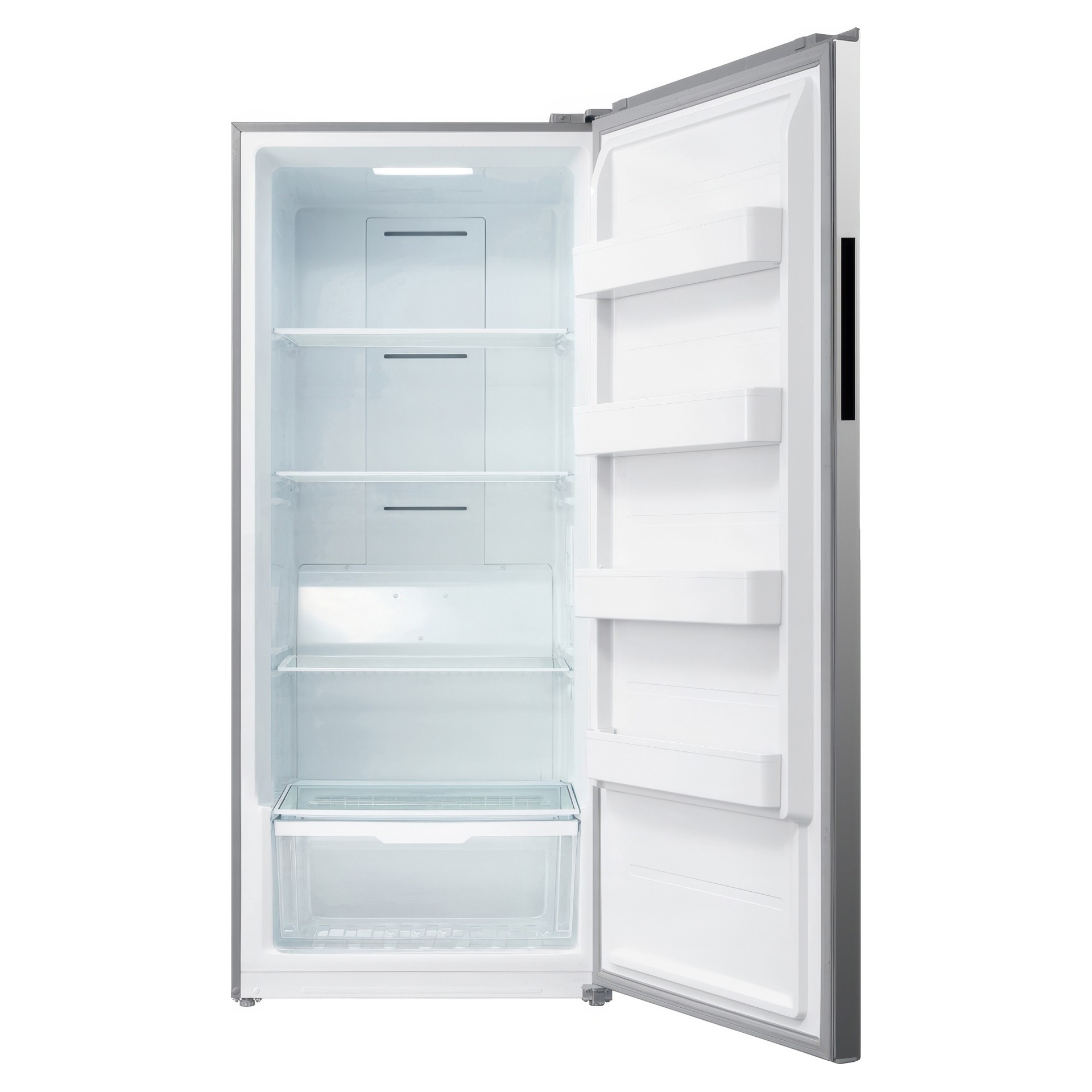 13.8 cu. ft. 2-in-1 Upright Convertible Freezer/Refrigerator Midea ...