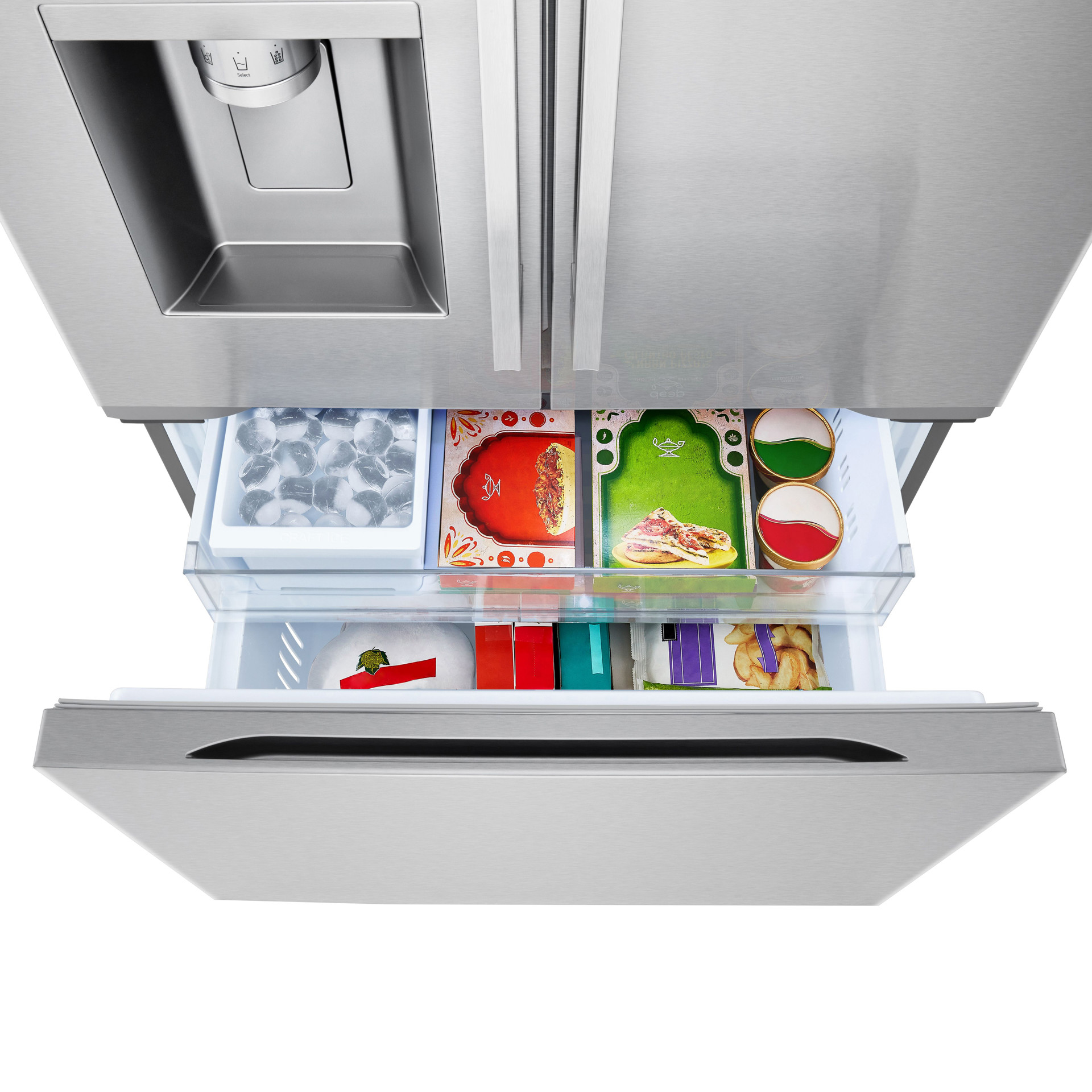 Réfrigérateur à congélateur inférieur 23.7 pi3 LG LF24Z6530S | Tanguay