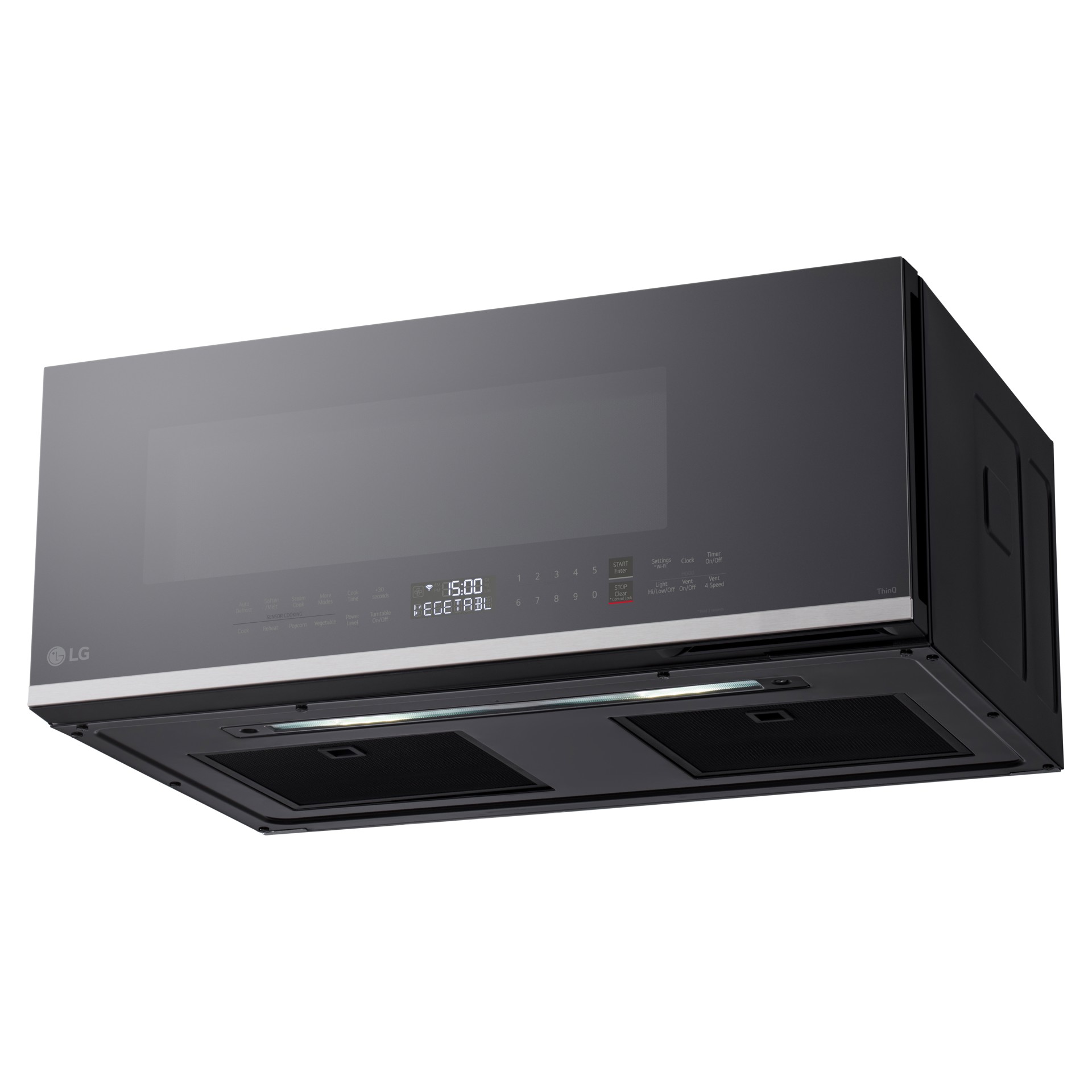 Four à micro-ondes à hotte 1.3 pi3 - 1000W LG MVEF1337F | Tanguay