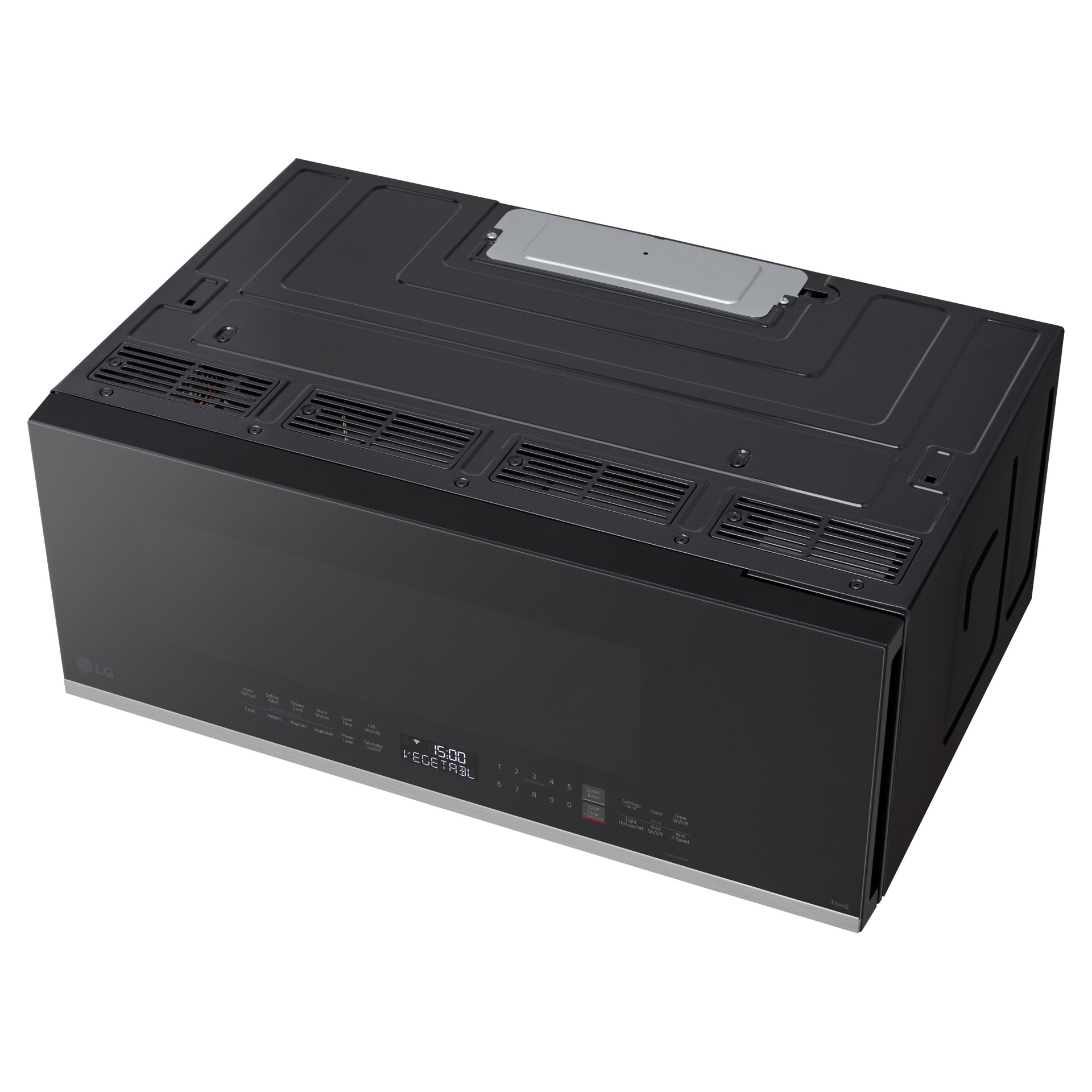 Four à micro-ondes à hotte 1.3 pi3 - 1000W LG MVEF1337F | Tanguay