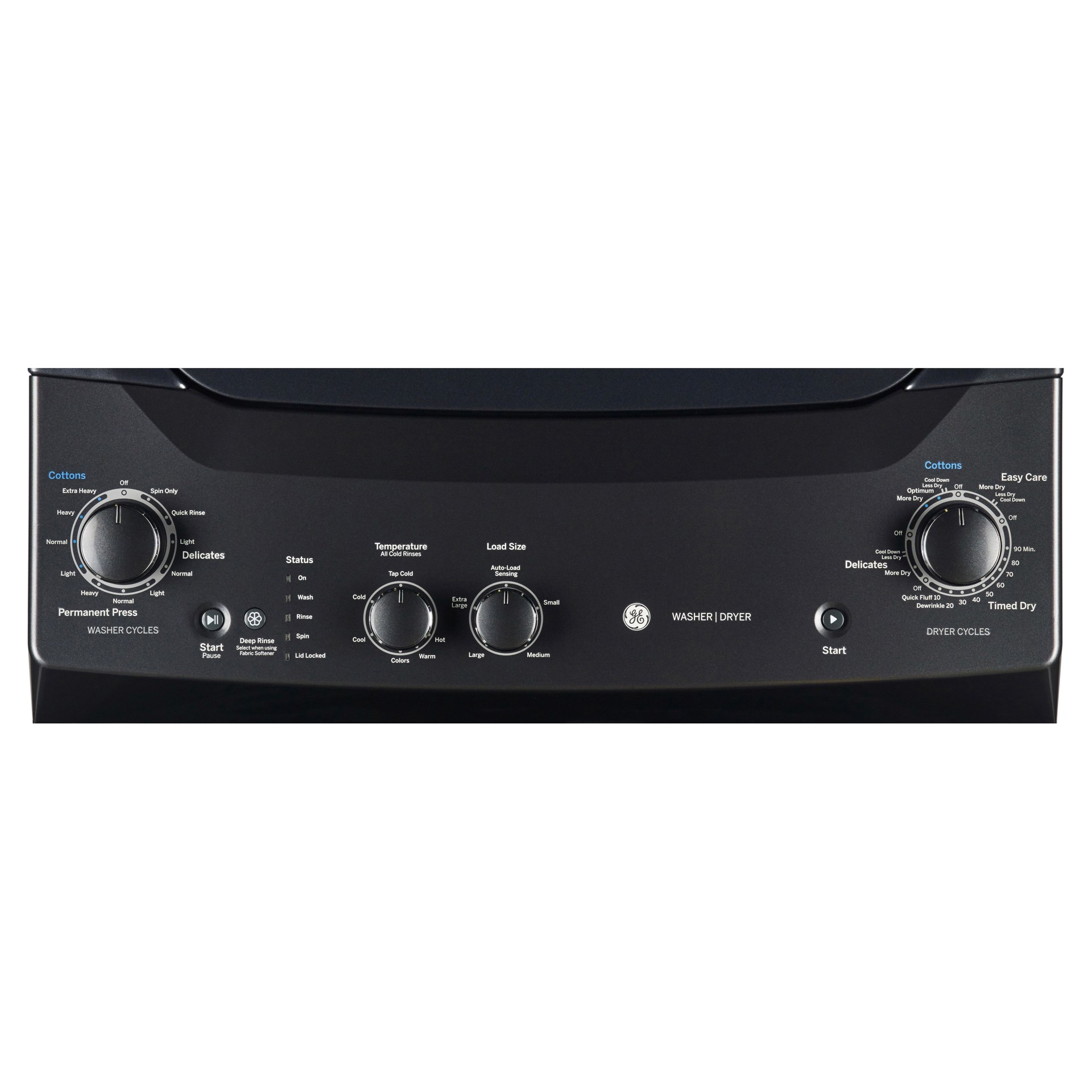 Duo laveuse-sécheuse superposé SpaceMaker 4.4 pi3 27 po GE GUD37ESMMDG ...