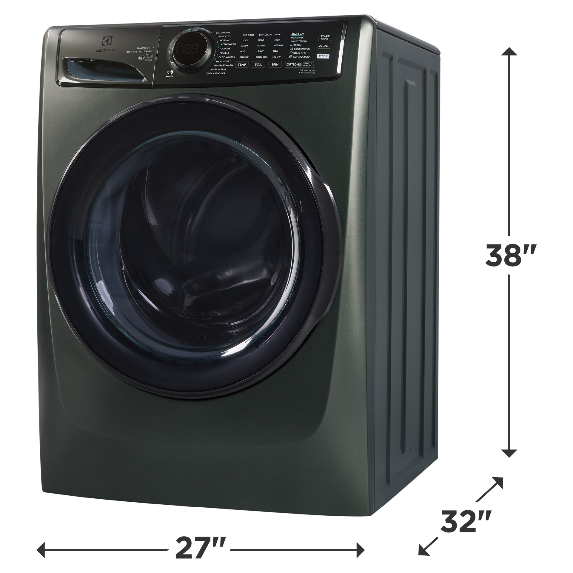 Laveuse à chargement frontal de 27 po (5,2 pi3) avec avec lavage ...