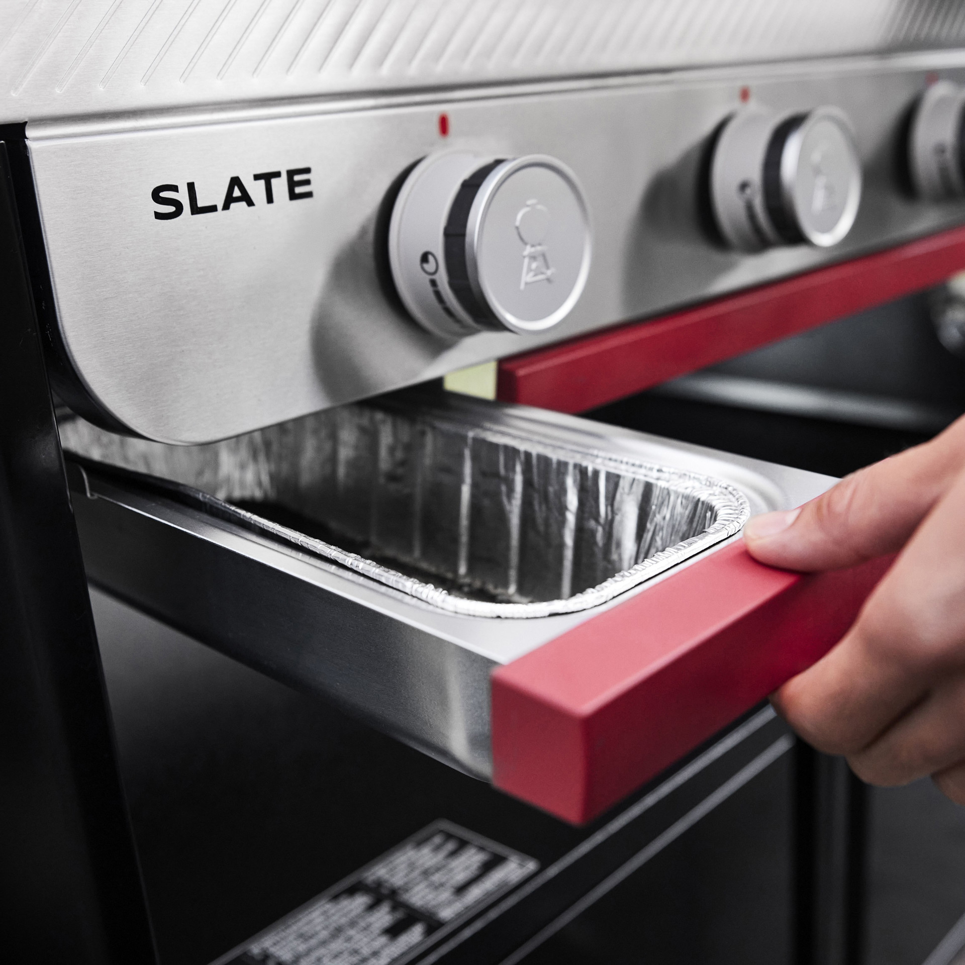 Plancha au gaz antirouille - Slate 36 po Weber 1500216 | Tanguay