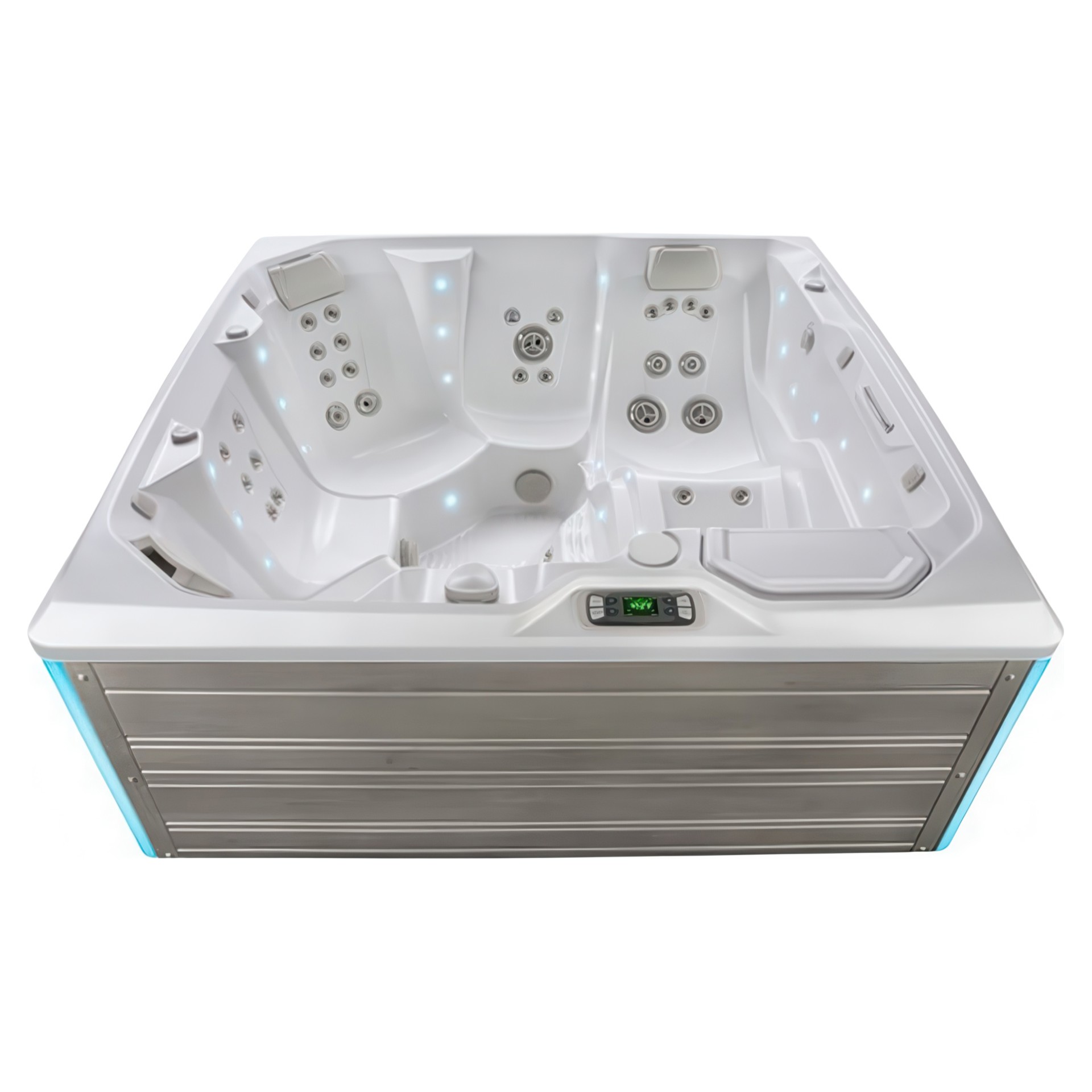 Ensemble spa FLAIR Limelight HotSpring Spas *ENSEMBLE SPA FLAIR GRIS ...