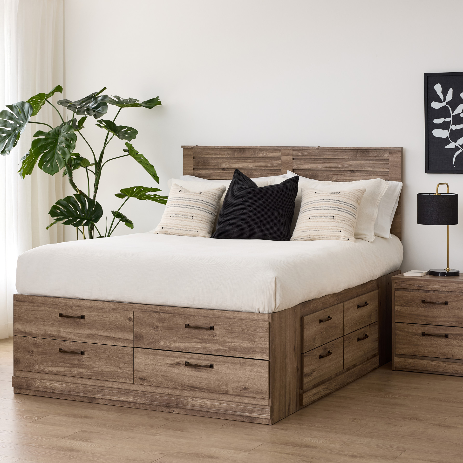 Lit avec rangement 12 tiroirs - Grand Dynamic *448Q/LIT 12 TIROIRS ...