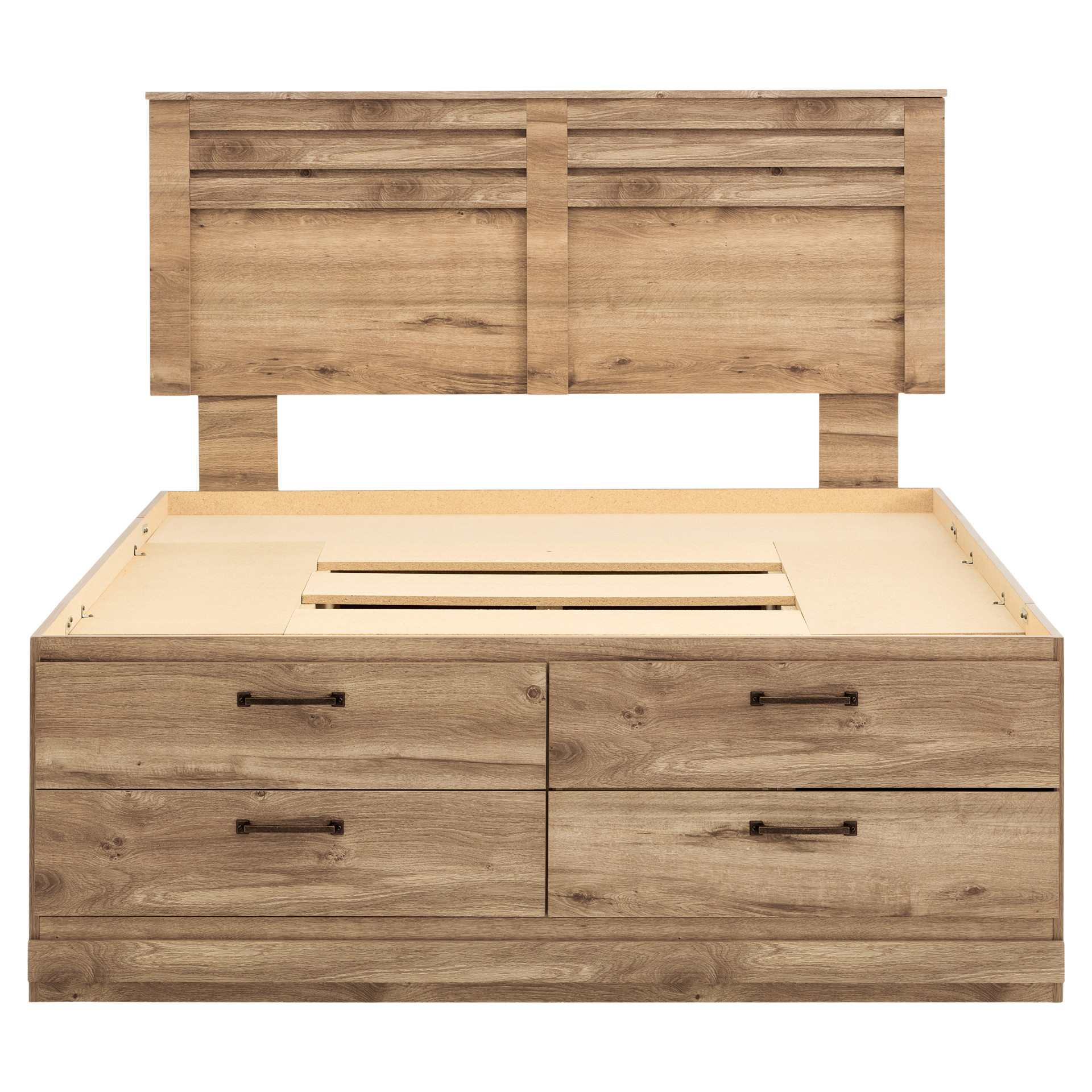 Lit avec rangement 12 tiroirs - Grand Dynamic *448Q/LIT 12 TIROIRS ...