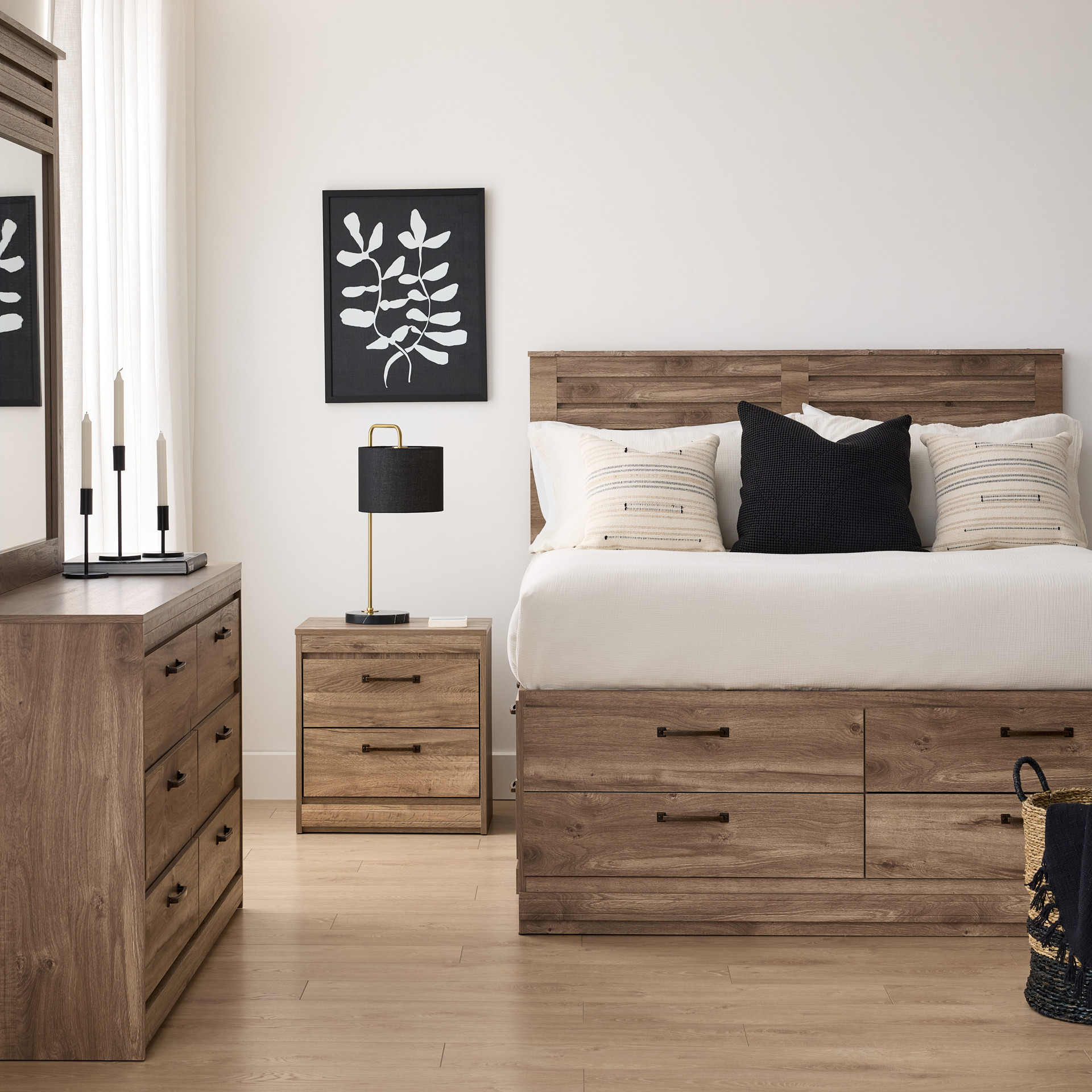 Mobilier de chambre à coucher série 448 - Grand lit Dynamic *448Q | Tanguay