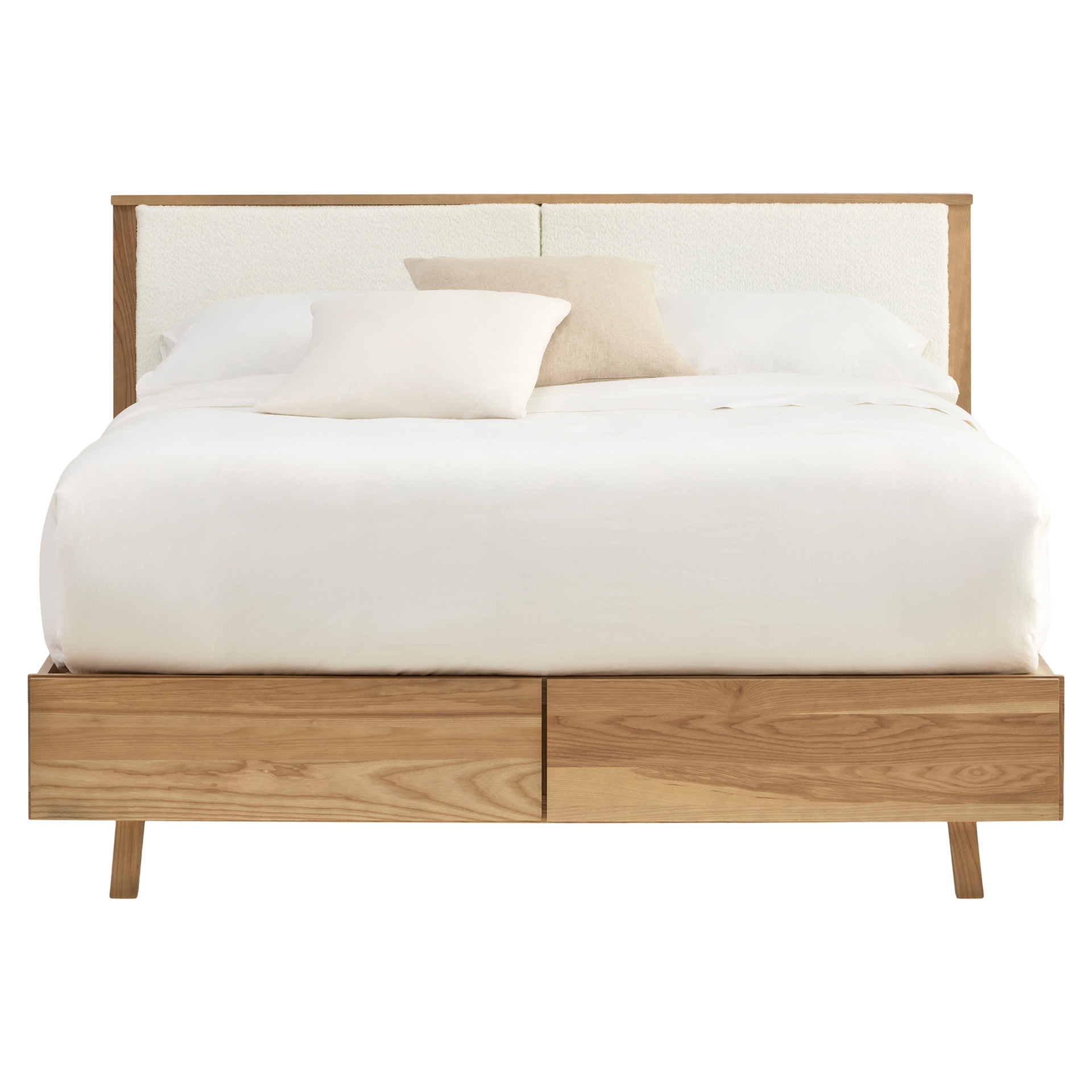 Lit plateforme Zenith avec rangement - Très grand 2 places Arboit ...