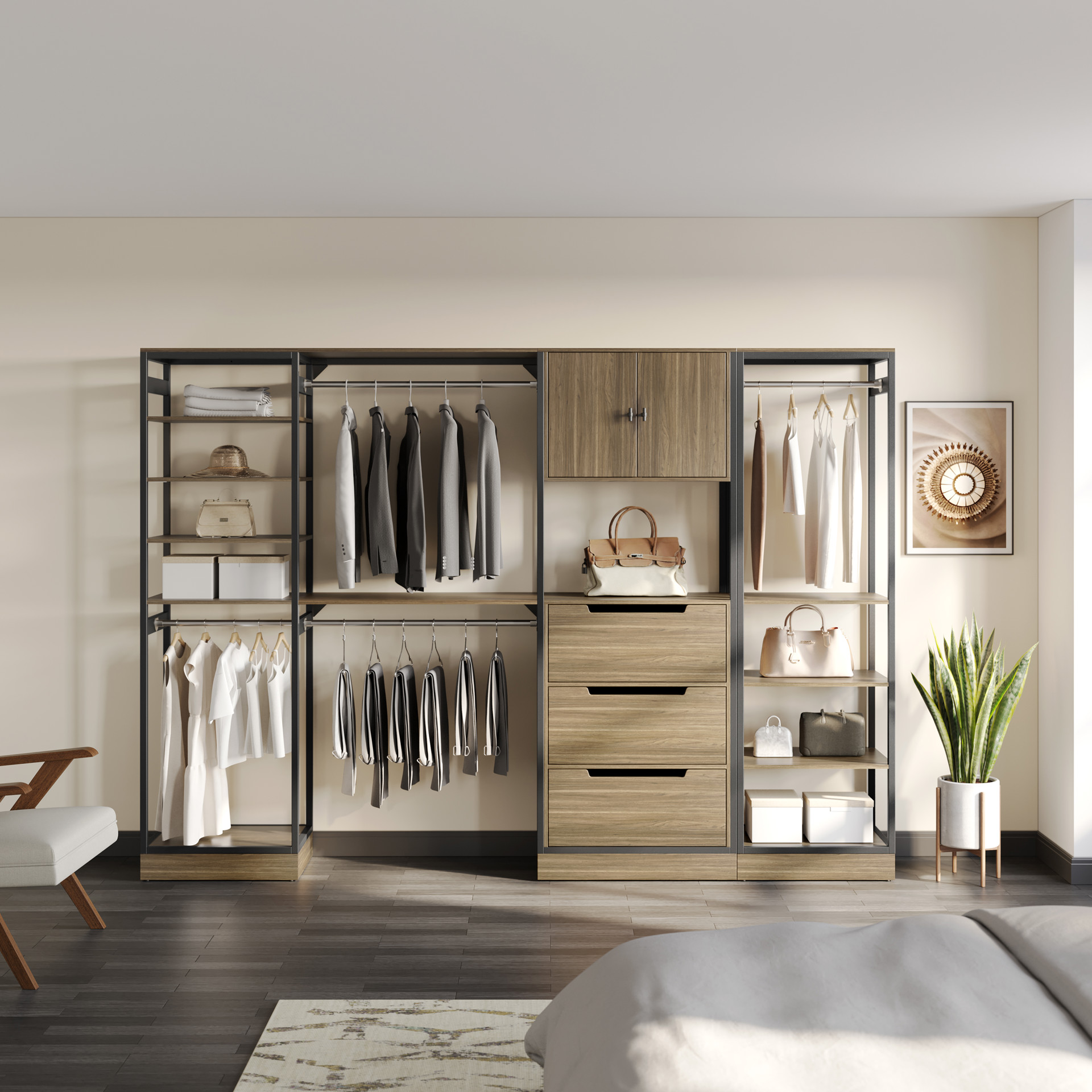 Système d'organisation de garde-robe Bryant Scott Living *BRYANT | Tanguay