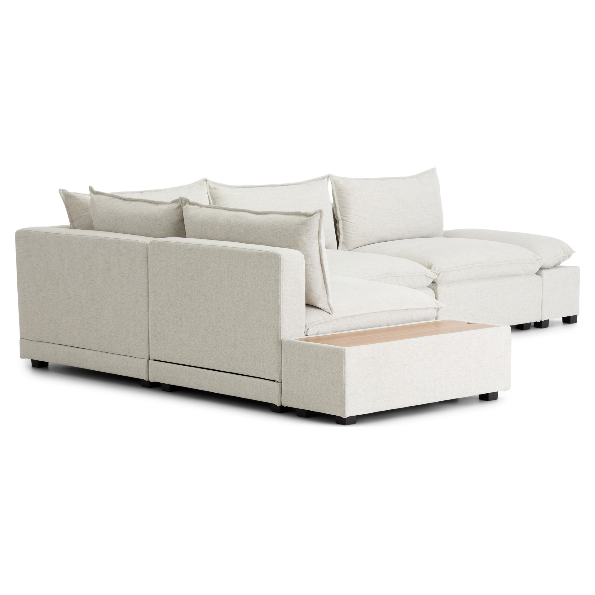 Sectionnels et canapés modulaires en cuir et en tissu | Tanguay