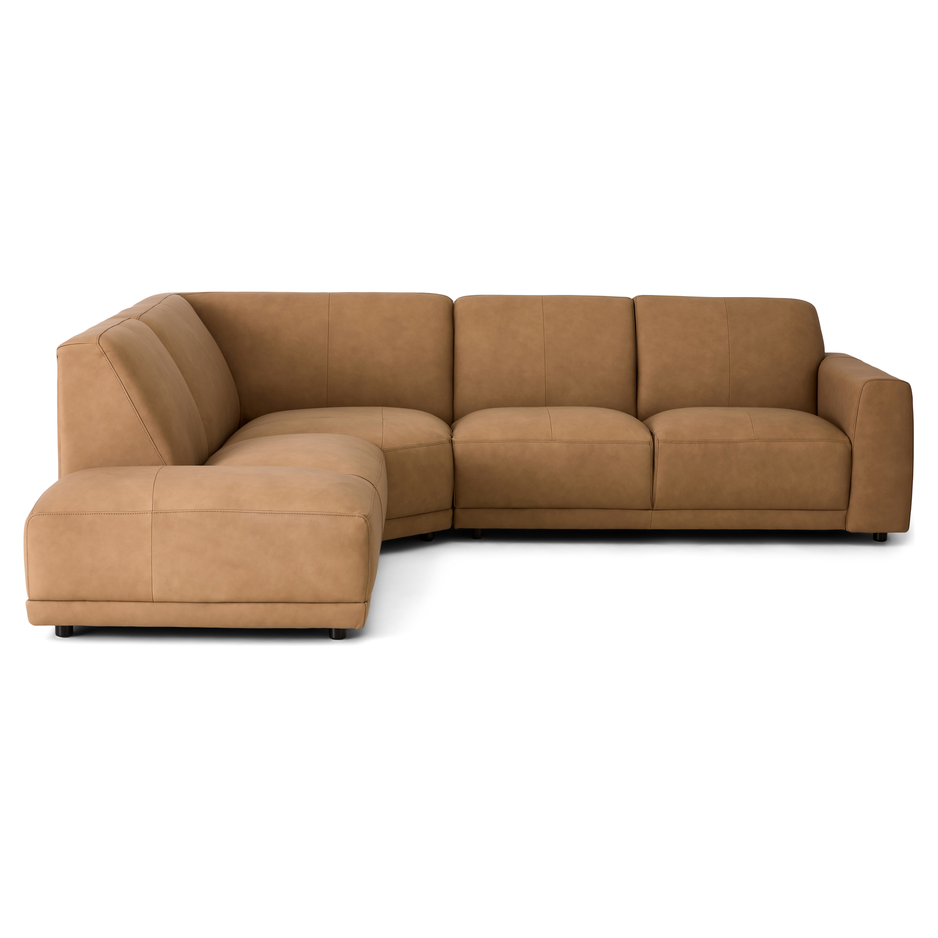 Sectionnel 3 pièces en cuir Nice Link *9656-LSR/WEG/BCHAL | Tanguay