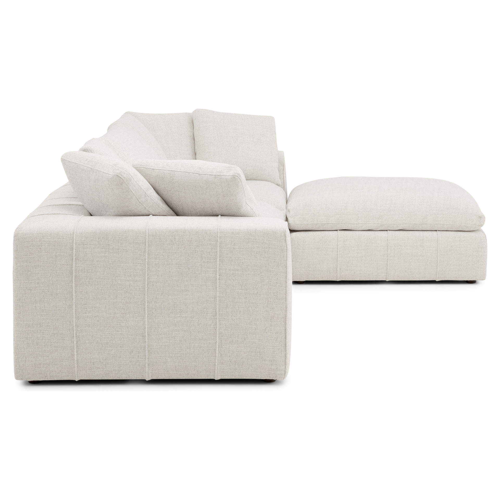 Sofa à chaise longue réversible modulaire série 8033 Kuka home *KF.8033 ...