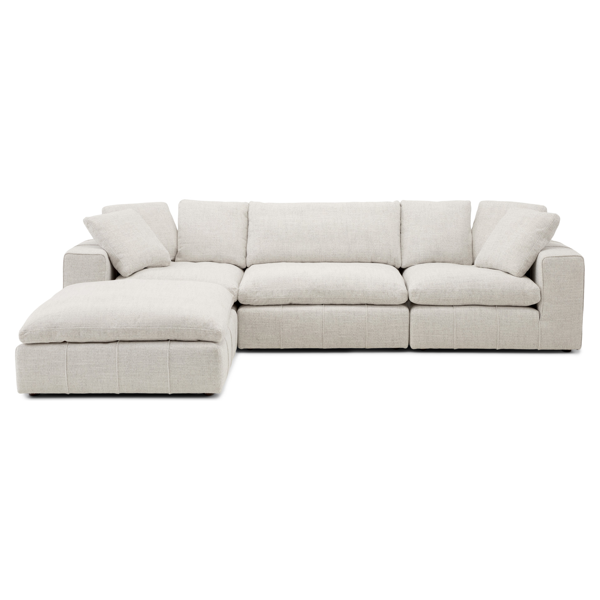 Sofa à chaise longue réversible modulaire série 8033 Kuka home *KF.8033 ...