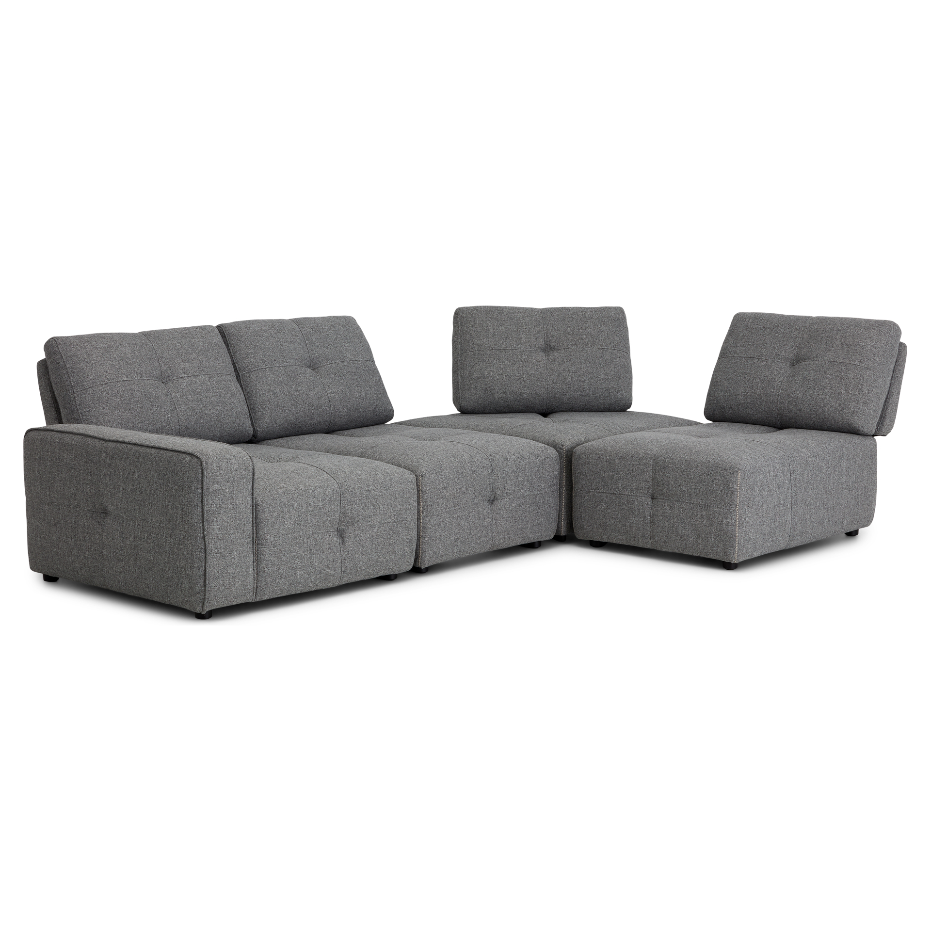 Sofa sectionnel modulaire en tissu - Rohan LHF Primo *ROHAN-4 MCX BRAS ...