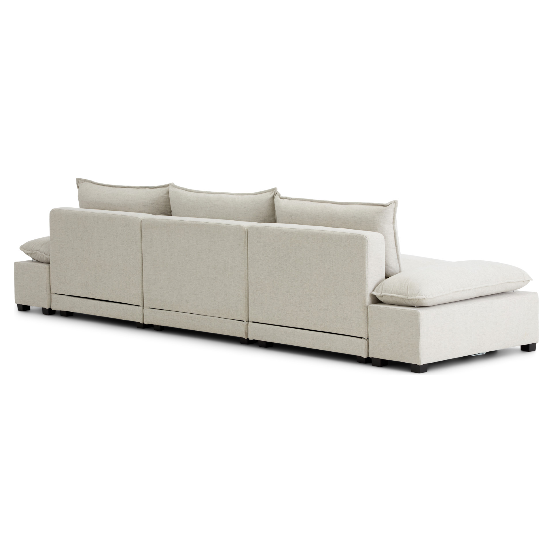 Sofa modulaire Marliss 5 pièces avec accoudoirs ajustables Primo ...