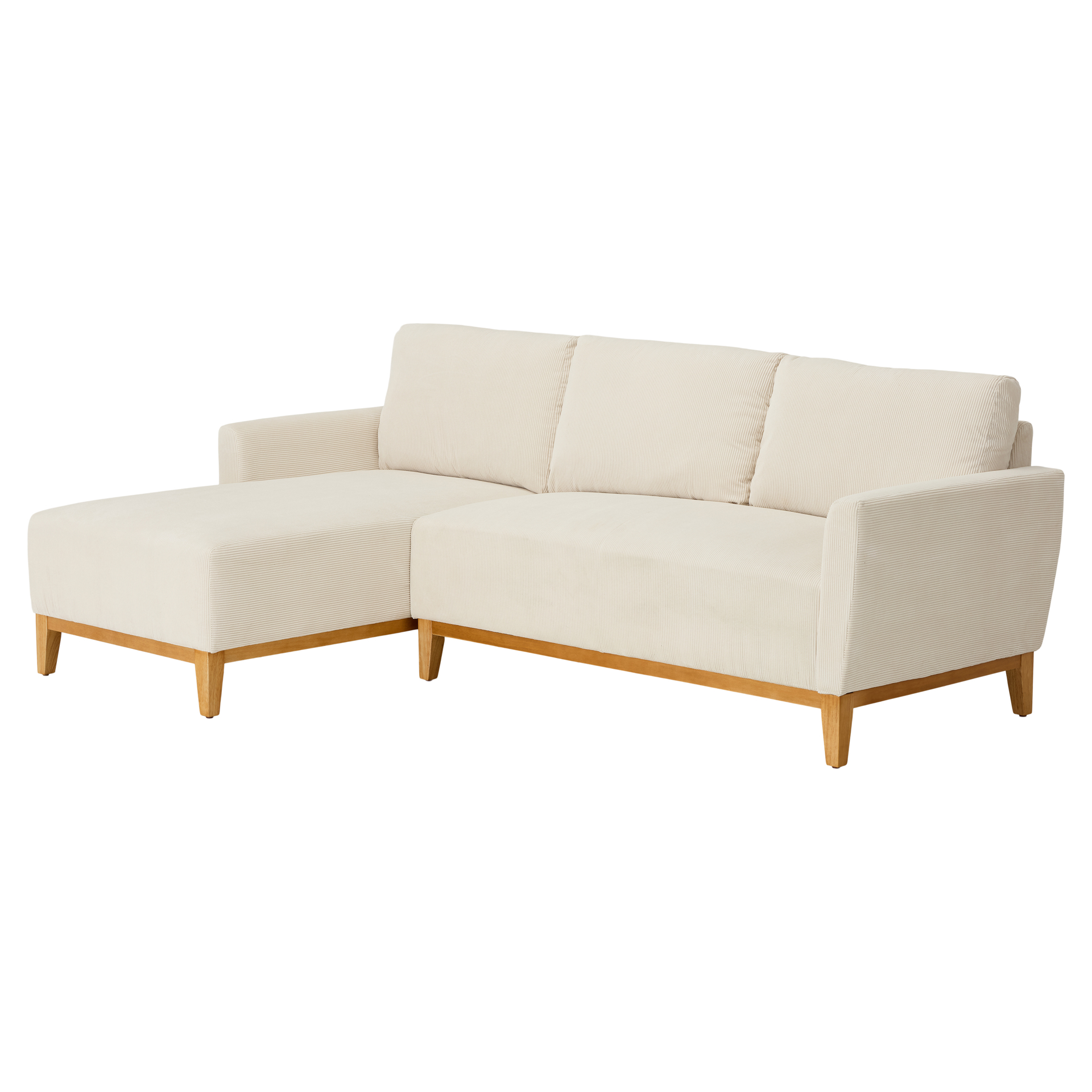 Sofa sectionnel à récamier en tissu Minhas *LZ2-01R/02L | Tanguay