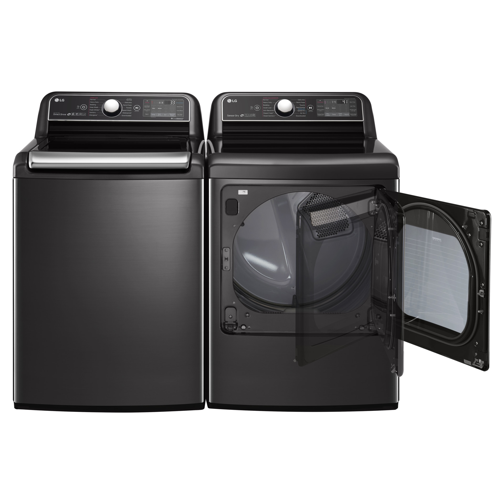 Smart Front Load Washer & Dryer Set with Turbosteam LG *WT7900HBA ...