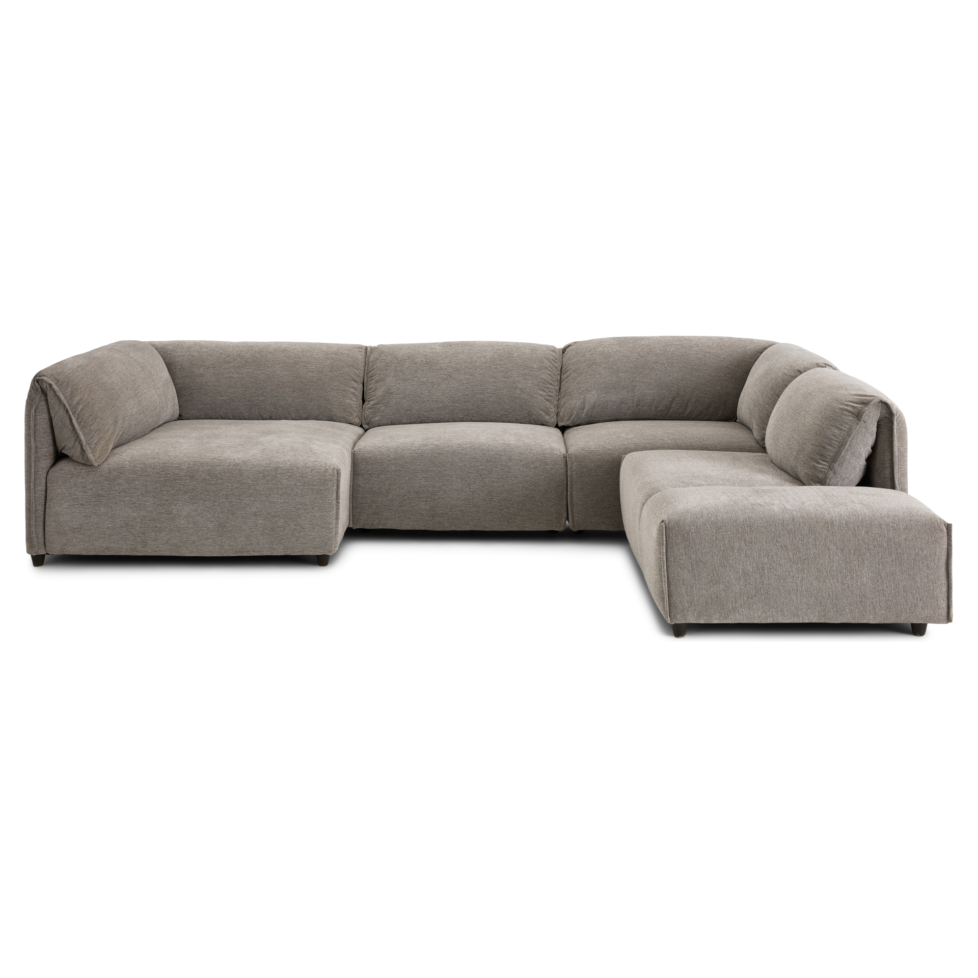 Fabrica 4-pc Fabric Sectional Fabrica *HTL-12694-1.5COULD/AL/RCL/ERT | Tanguay