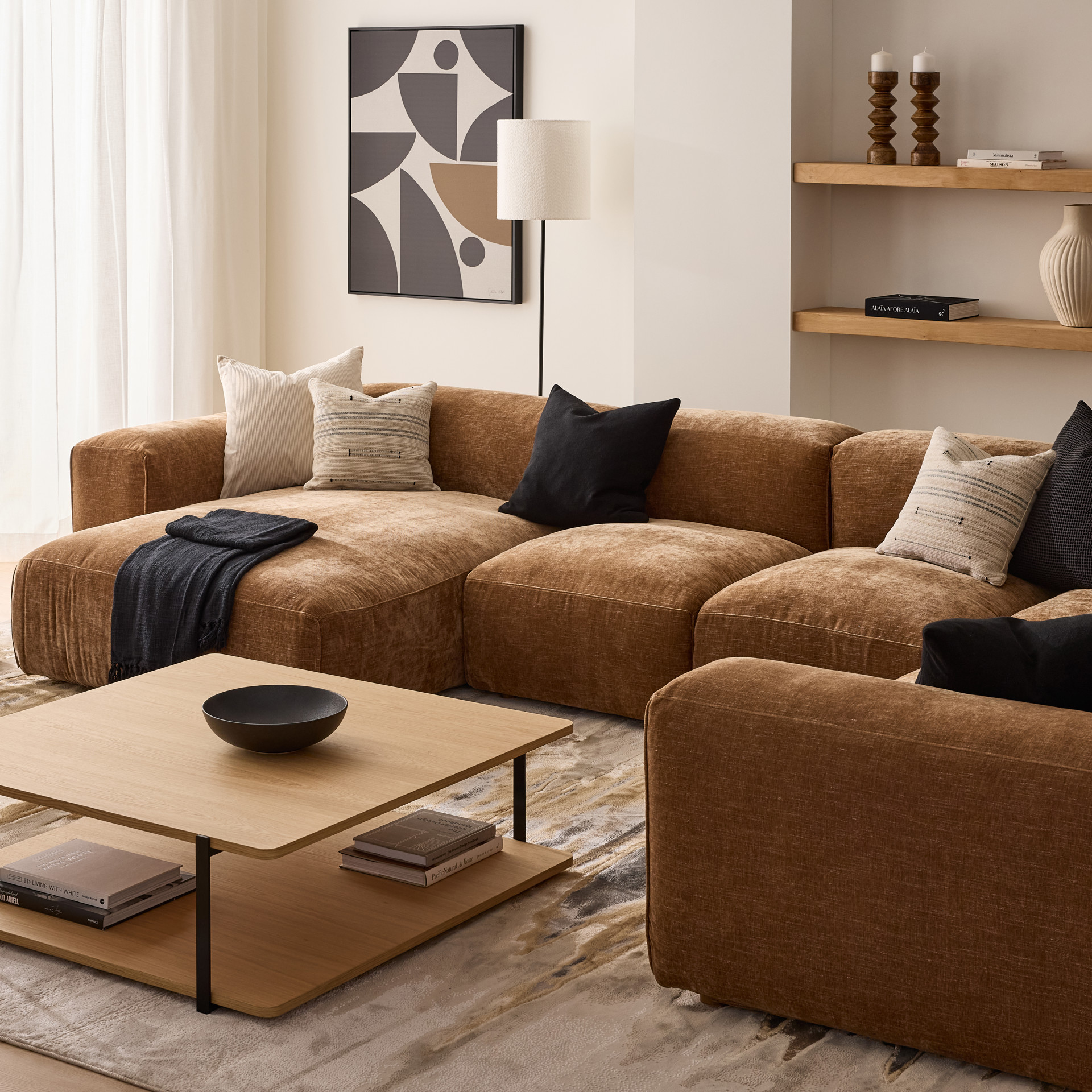 Sectionnel modulaire Edda 7 pièces Sits *EDDA | Tanguay