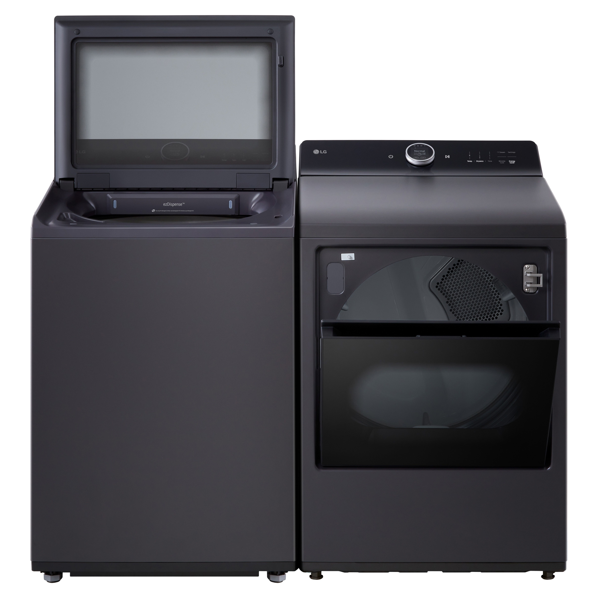 Laveuse à chargement par le haut de 6.3 pi³ et sécheuse électrique de 7 ...