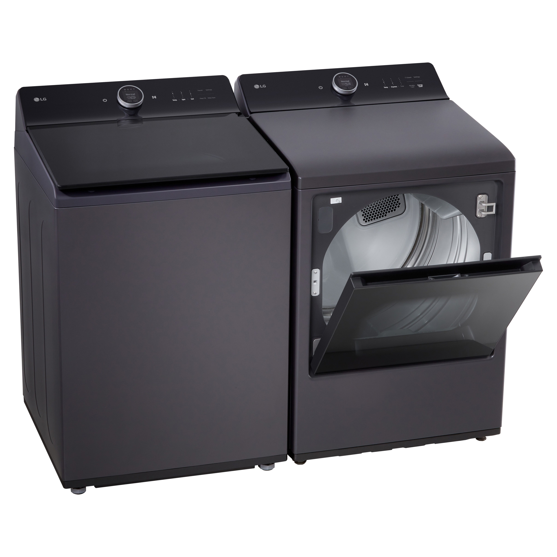 Laveuse à chargement par le haut de 6.3 pi³ et sécheuse électrique de 7 ...