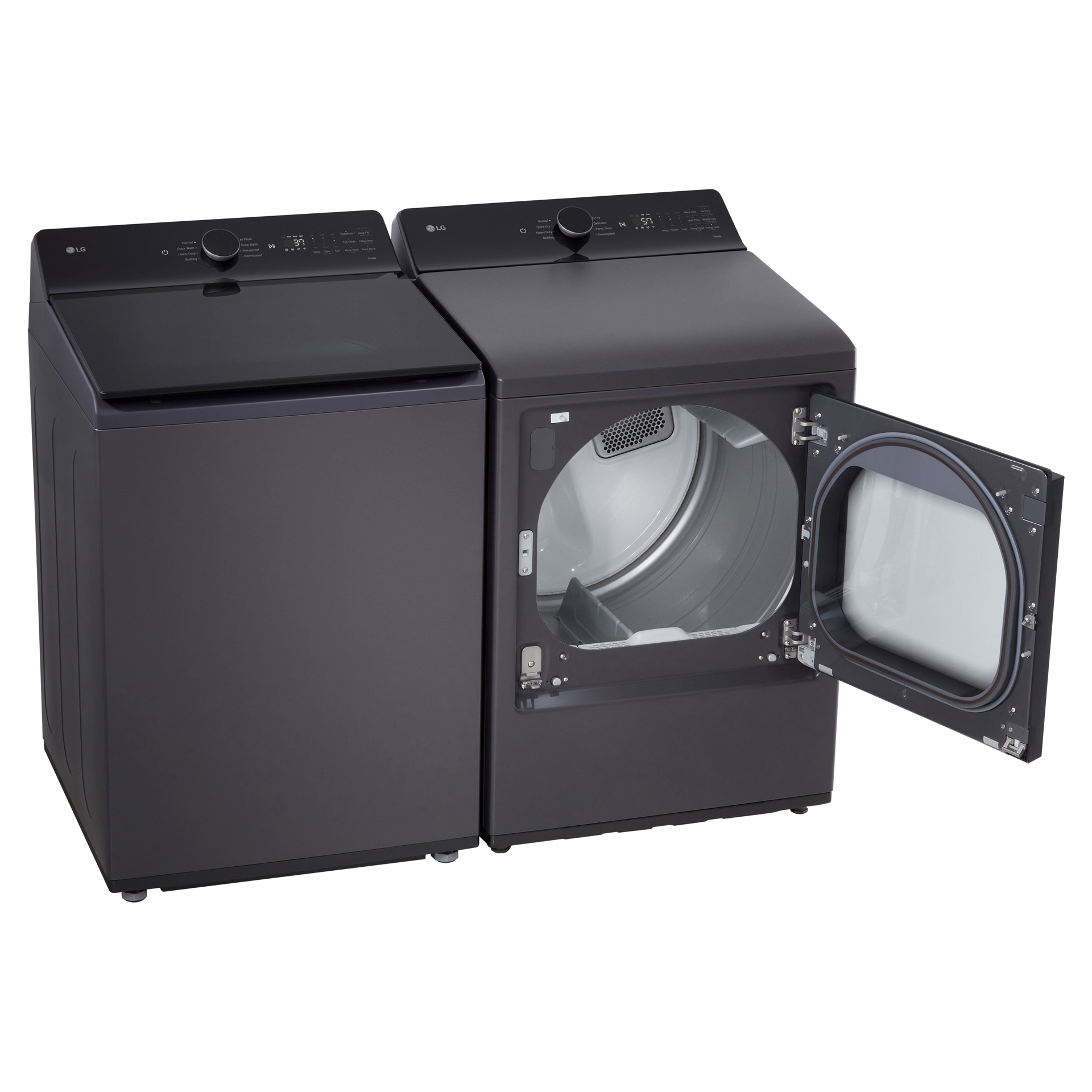 Laveuse à chargement par le haut de 6.1 pi³ et sécheuse électrique de 7 ...