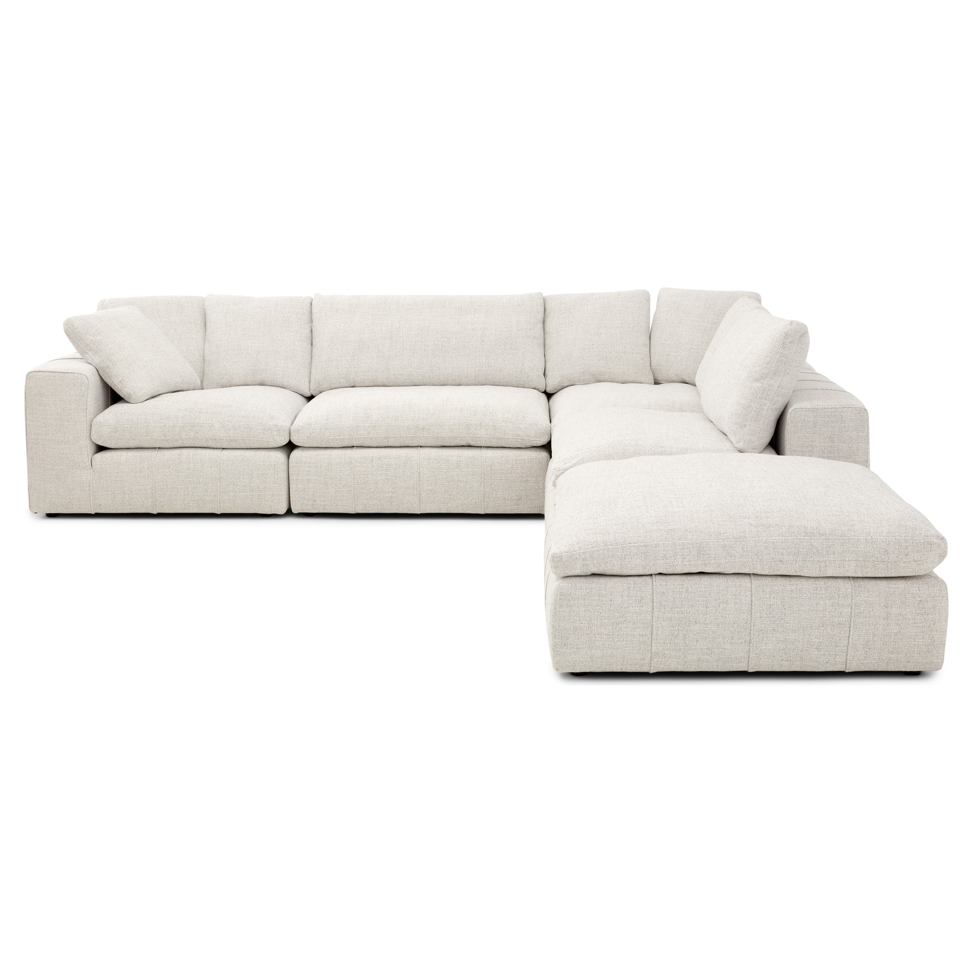 Sectionnel réversible modulaire série 8033 Kuka home *KF.8033-5 MCX OUVERT | Tanguay