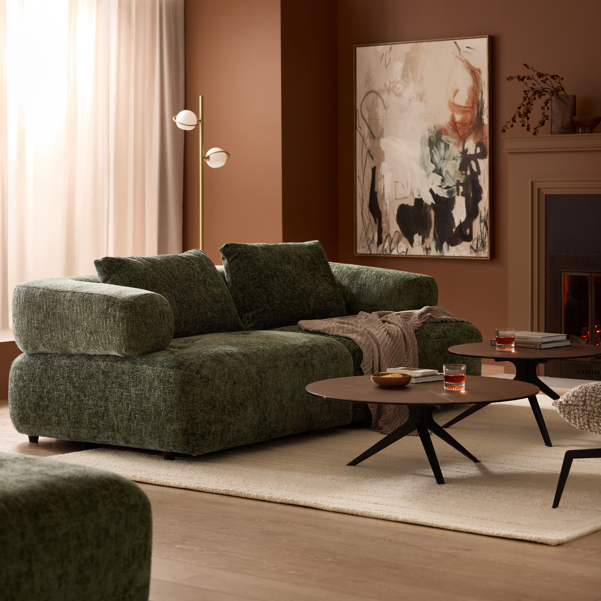 Causeuse Culla à dossier ajustable HTL *COR-A0681-MB-1.5LU/RU | Tanguay