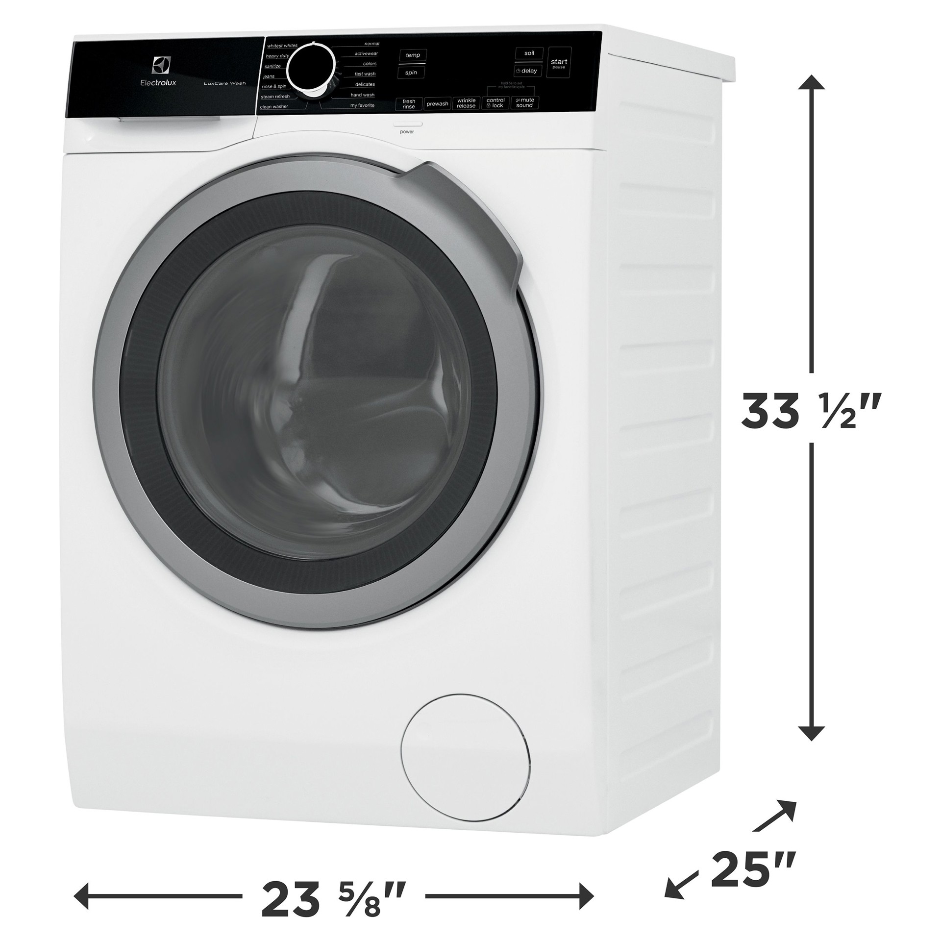 Laveuse vapeur à chargement frontal de 2.8 pi³ et sécheuse électrique ...