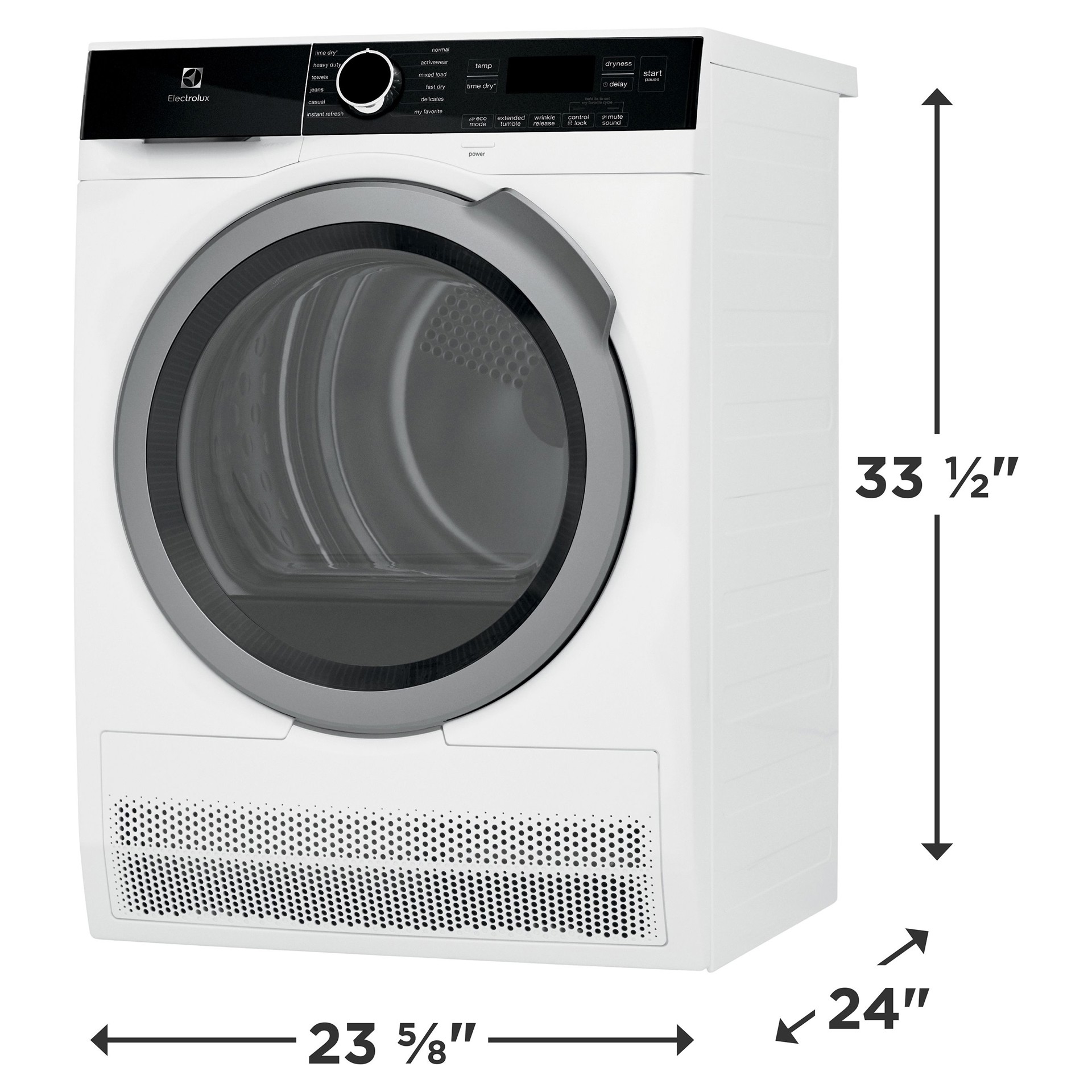 Laveuse vapeur à chargement frontal de 2.8 pi³ et sécheuse électrique ...