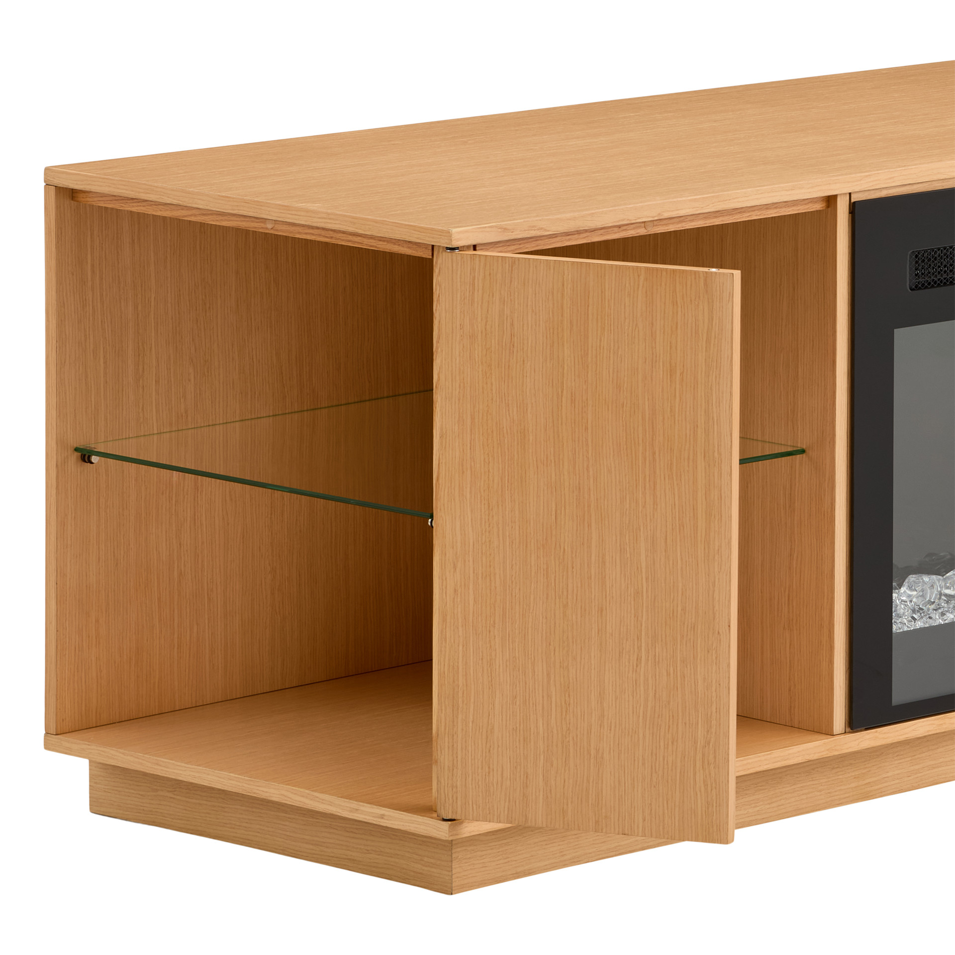 Meuble télé Flex Lex avec foyer électrique intégré TREND CONNECT *FLEX ...