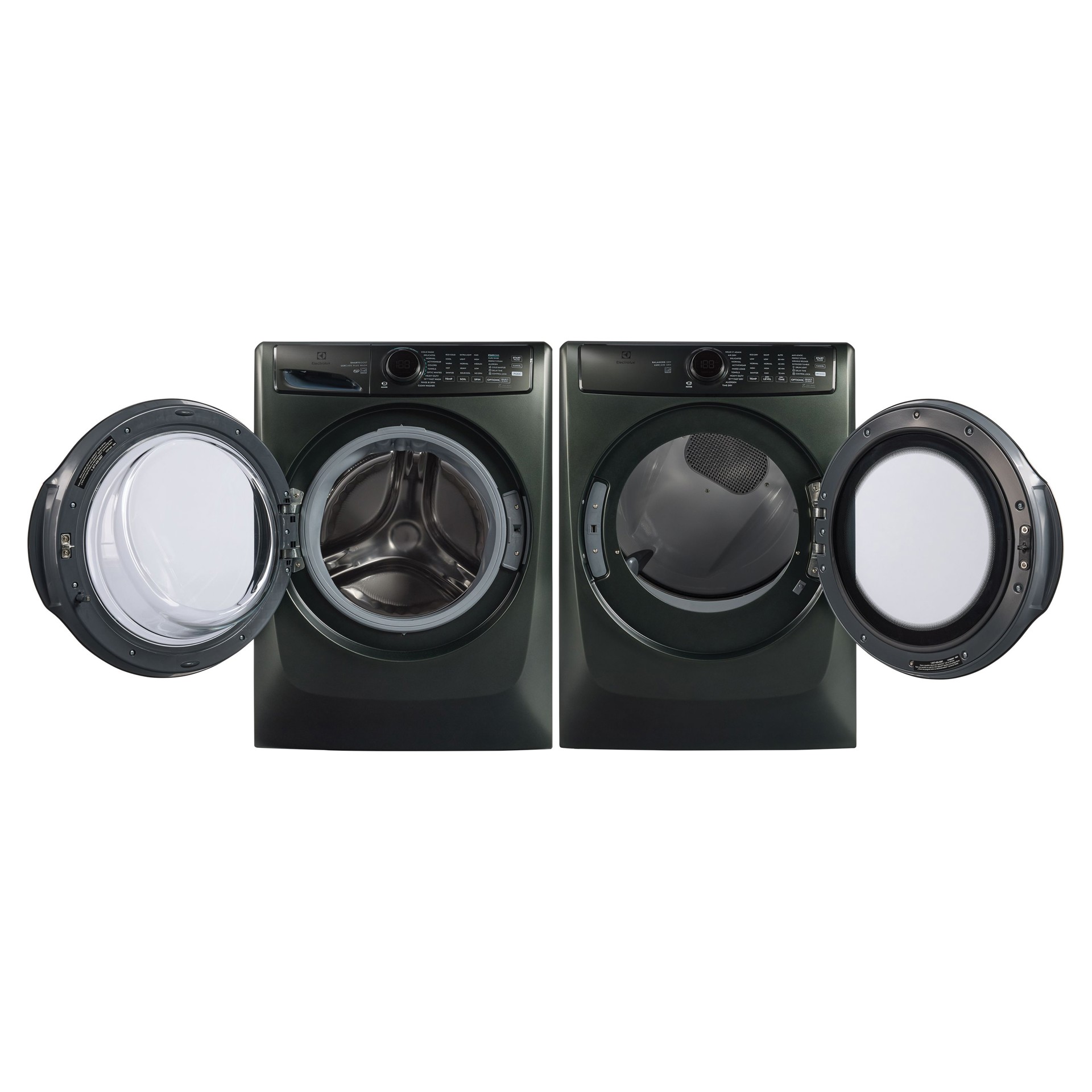 Laveuse à chargement frontal de 5.2 pi³ et sécheuse électrique de 8.0 ...