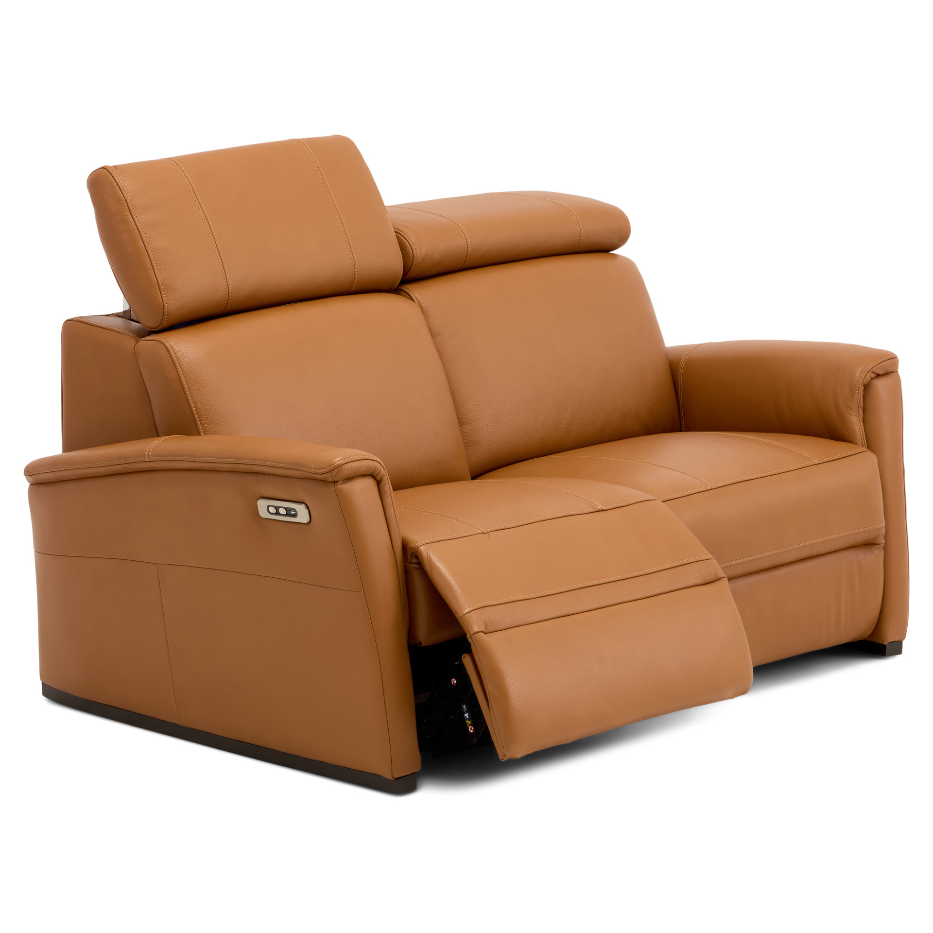 Causeuse inclinable motorisée en cuir Via *1000/15E-16E | Tanguay