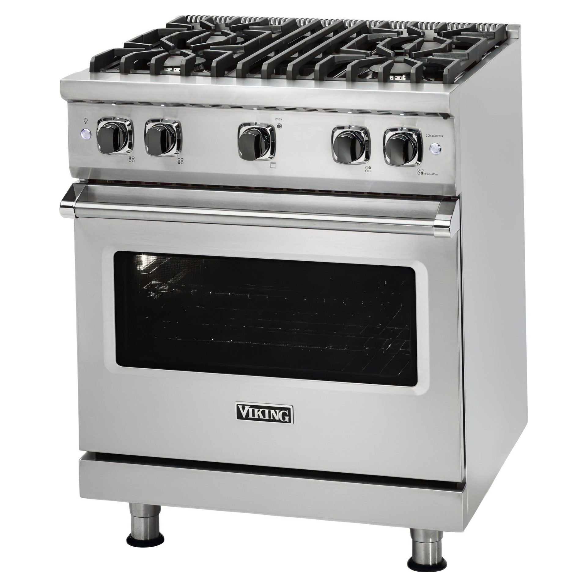 Cuisinière encastrable au gaz avec convection 30 po Viking VGR5304BSS ...