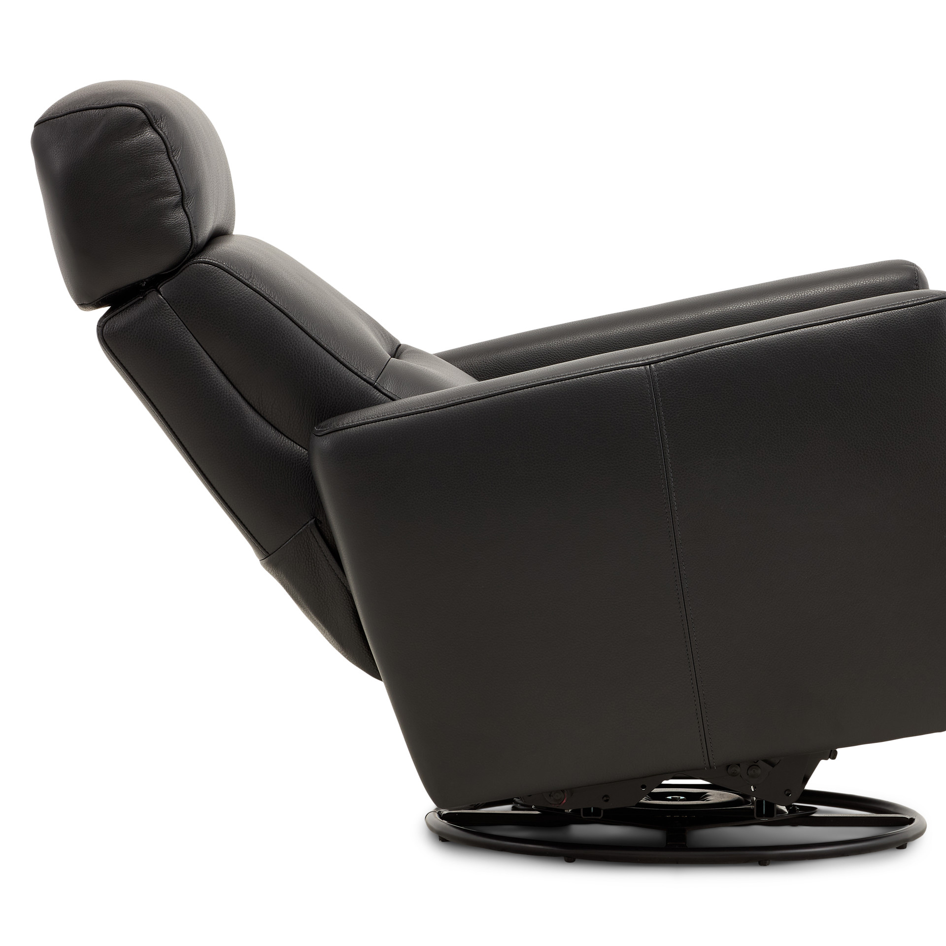 Fauteuil berçant, pivotant et inclinable motorisé avec prise USB ...