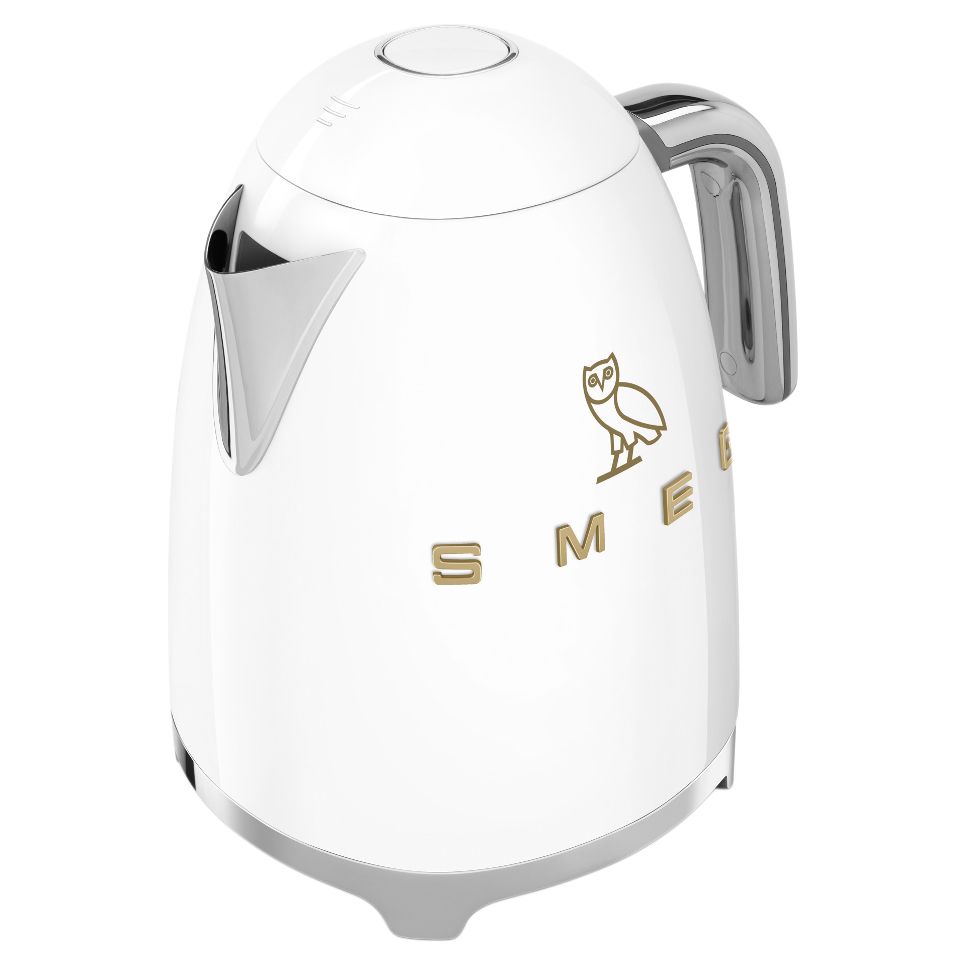 Bouilloire SMEG OVO 1.7 L sans fil - Blanche Smeg KLF03OVWUS | Tanguay
