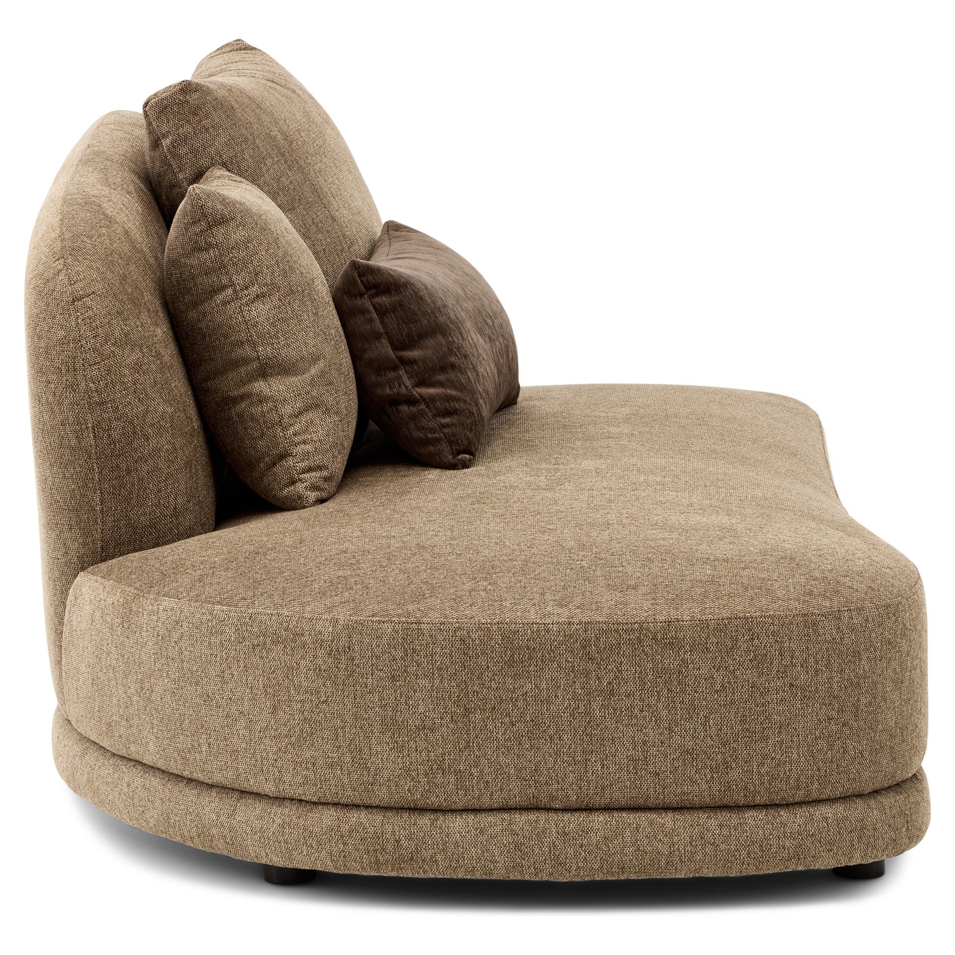 Causeuse modulaire voltaire avec récamier à gauche Mobital SEC-VOLT ...