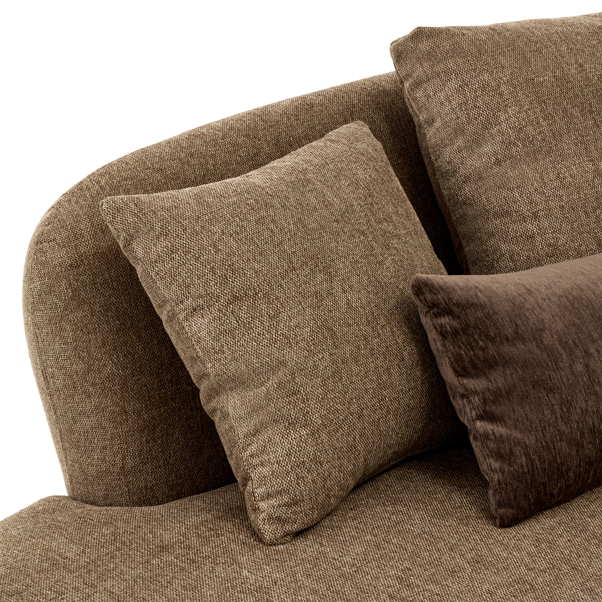 Causeuse modulaire voltaire avec récamier à gauche Mobital SEC-VOLT ...