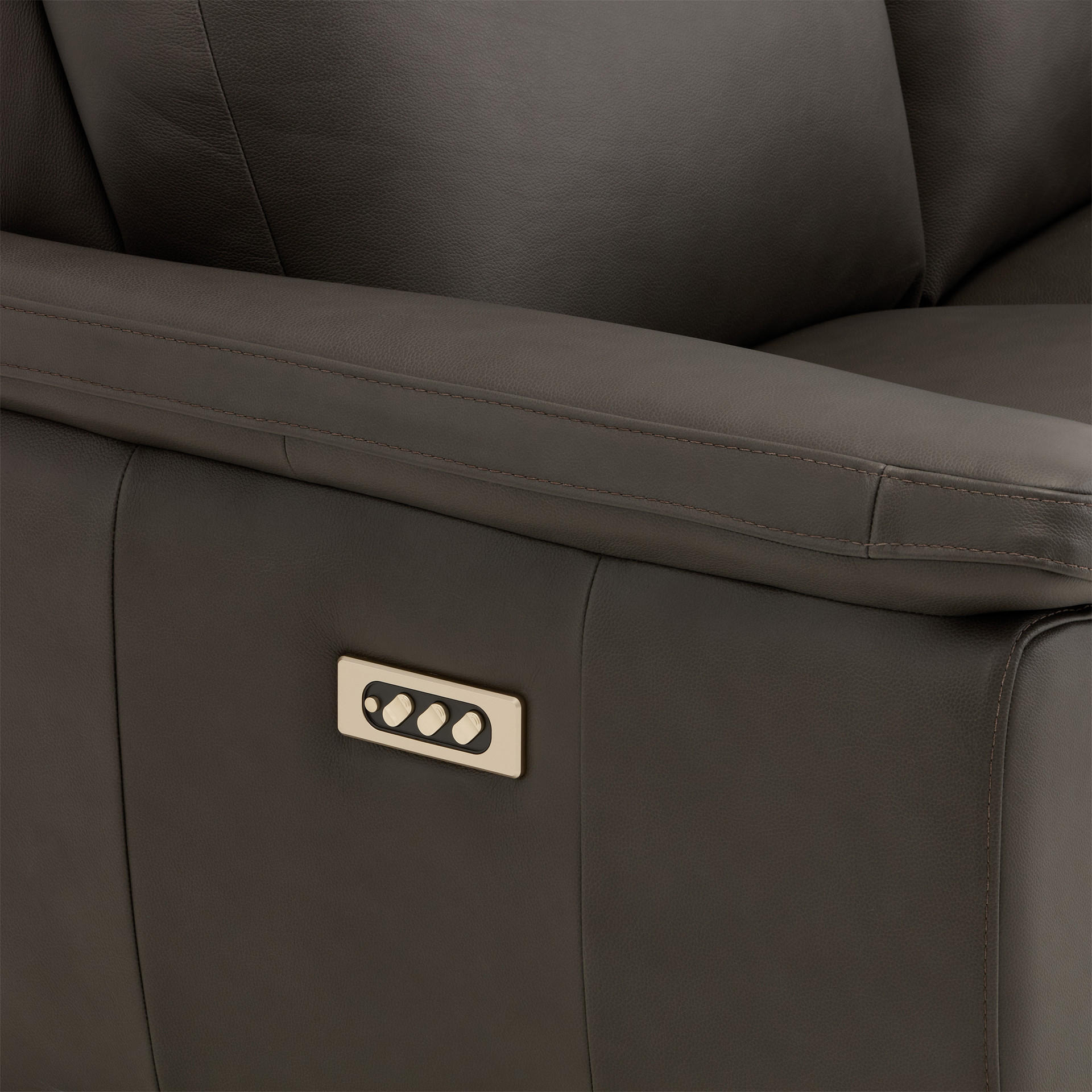 Causeuse Art IV inclinable motorisée avec appuie-tête ajustable et coussin lombaire Elran 40005 ...