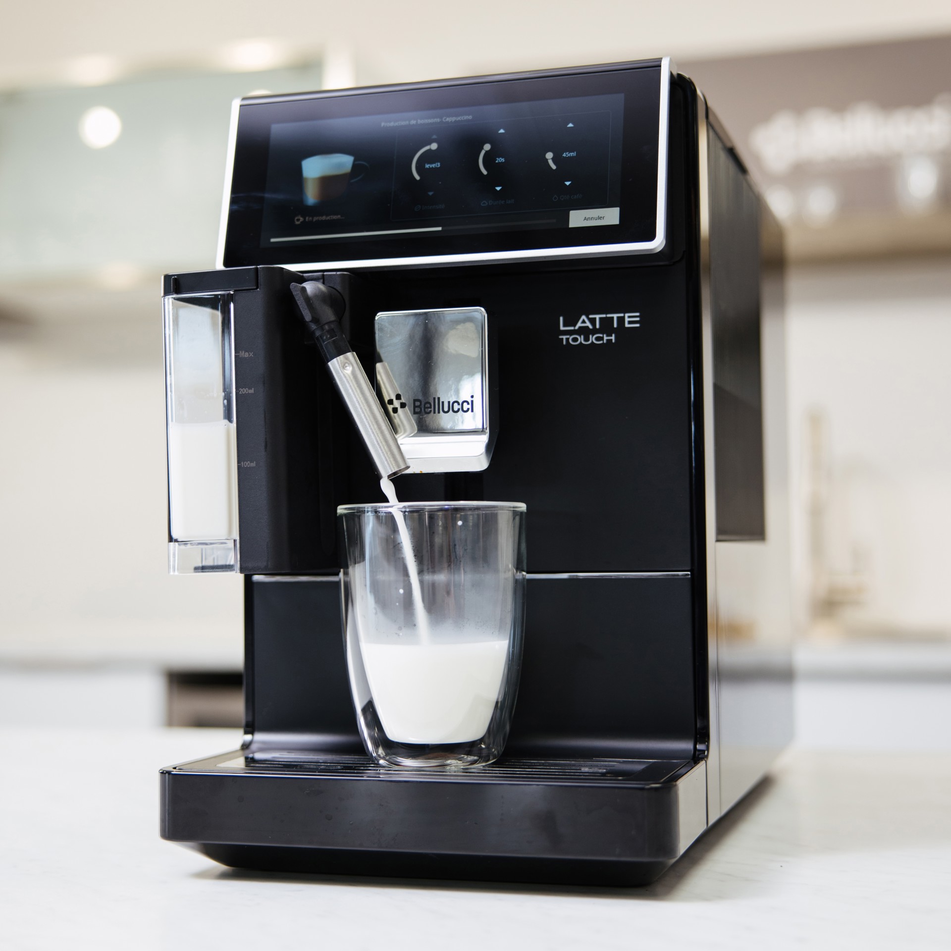 Machine à café Bellucci Latte Touch Bellucci LATTE TOUCH BLACK | Tanguay