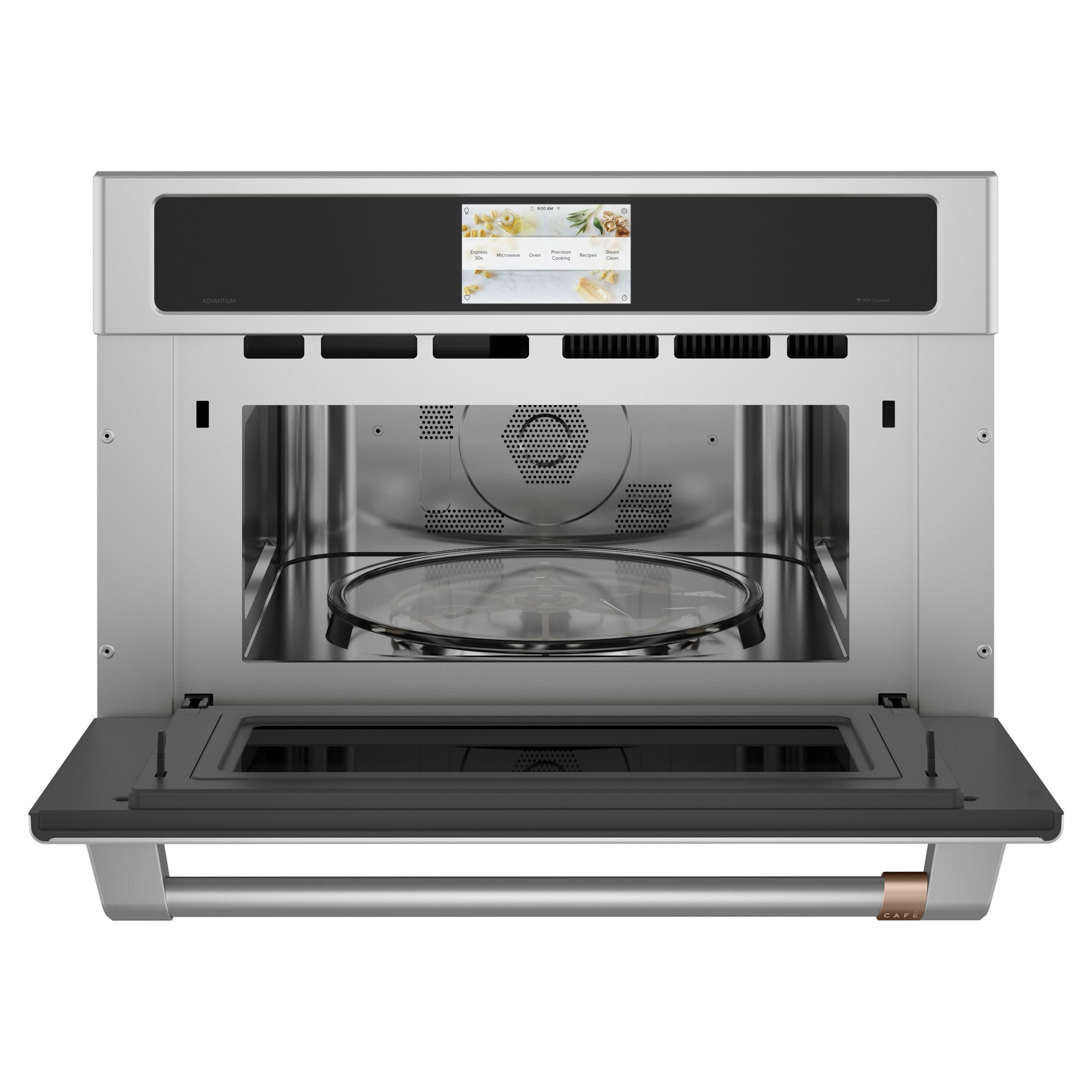 30" Smart Five in One Wall Oven with 240V Advantium® Technology GE Cafe ...