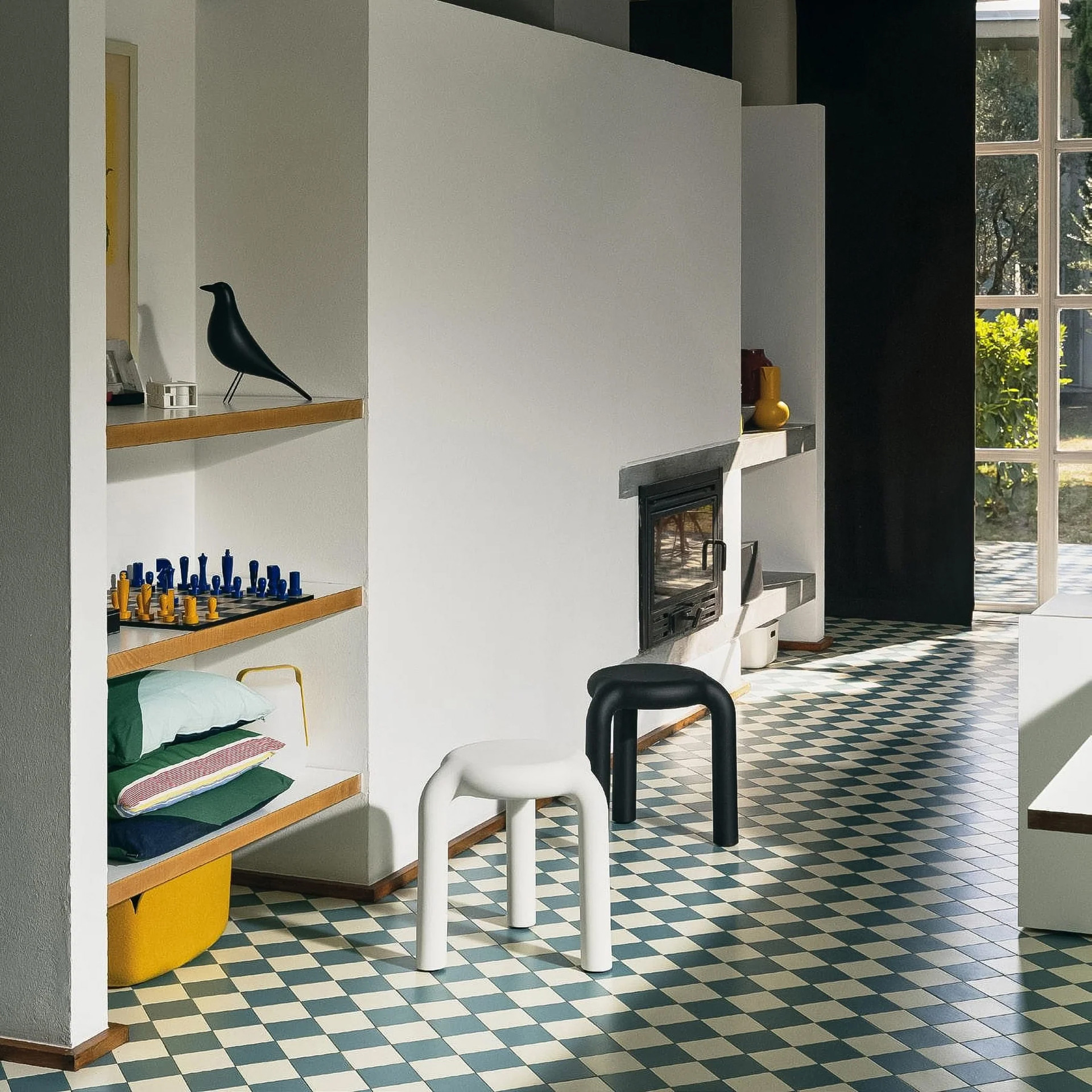 Tabouret d'appoint Piccolo Toou TO-2400-BLK | Tanguay